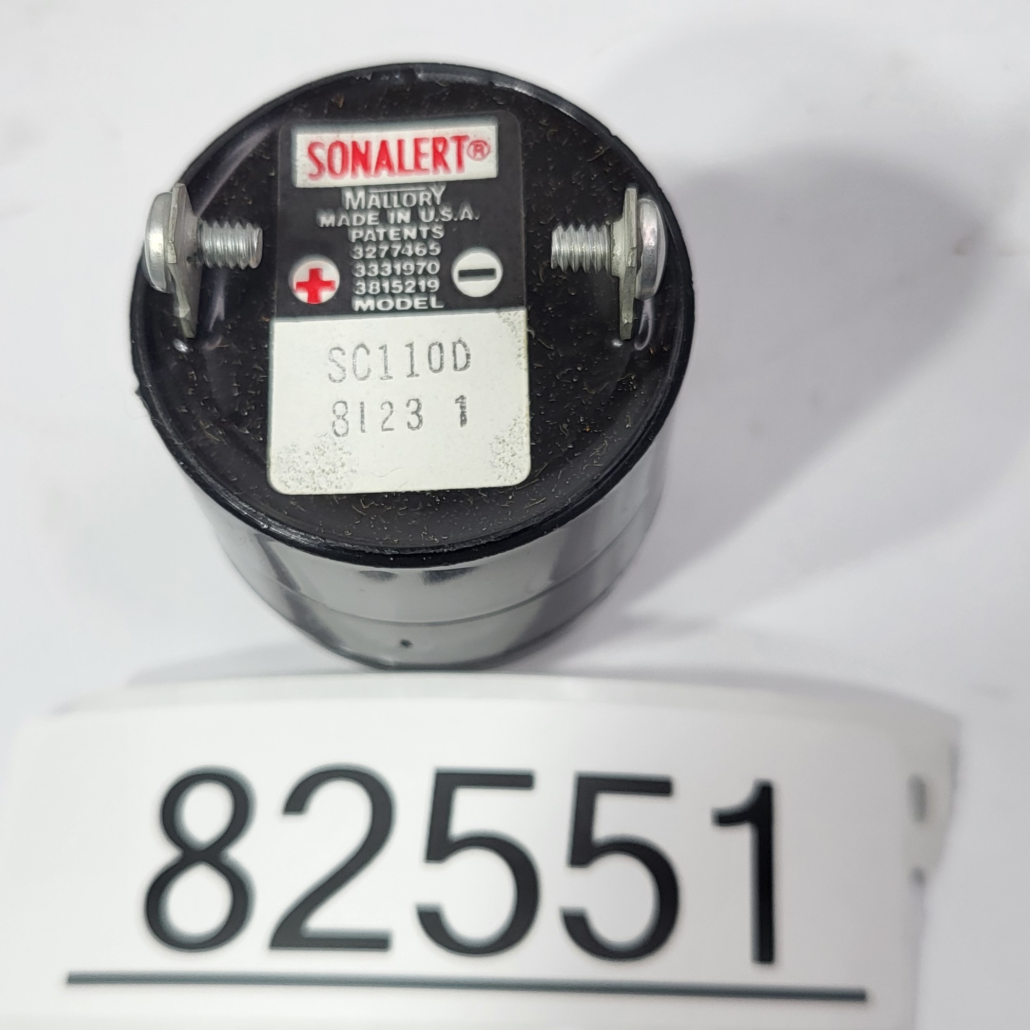 Mallory Sonalert SC1100 - Audio Visual Equipment - BMI SURPLUS INC