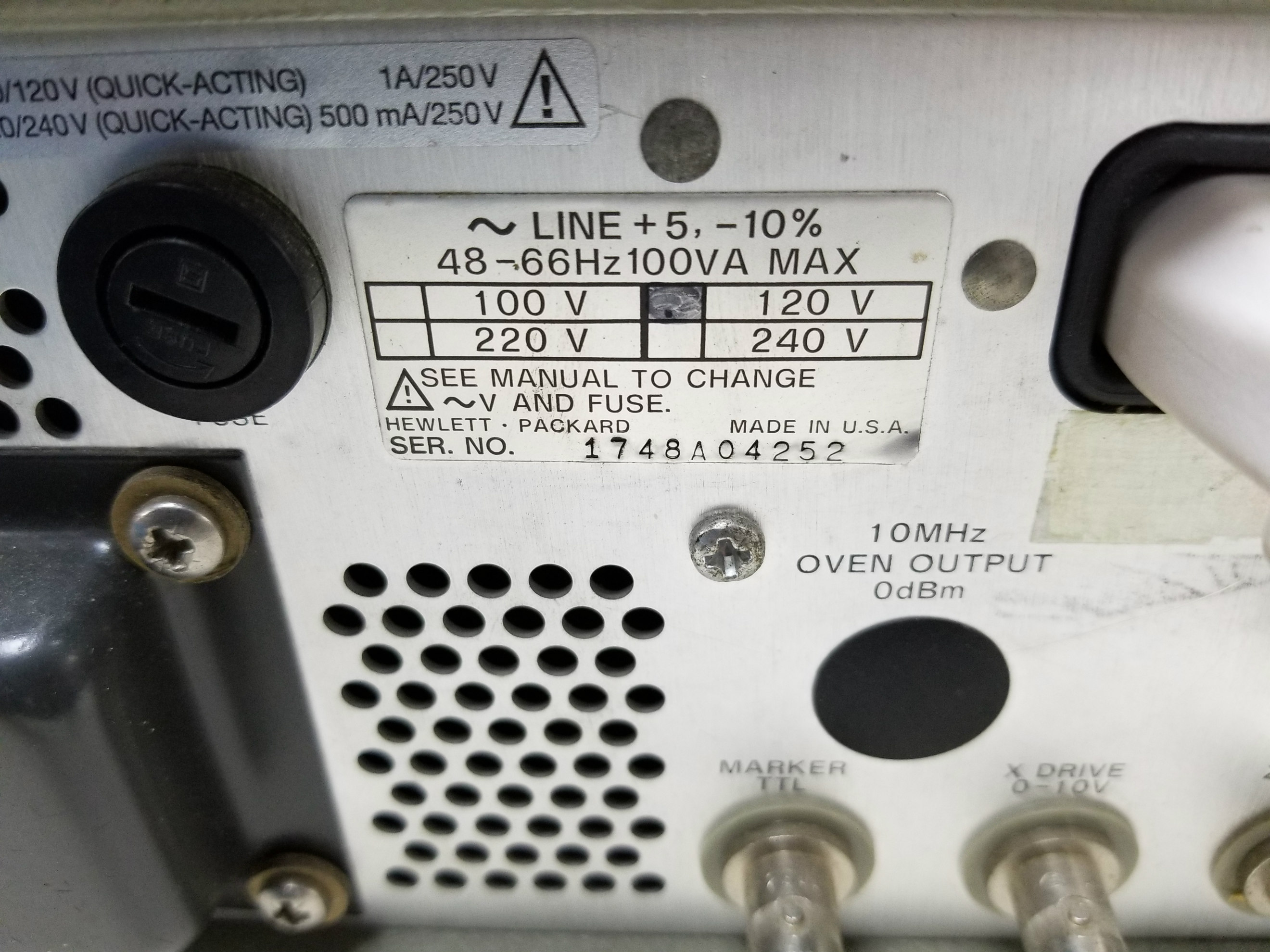 HP 3325A Synthesizer Function Generator - Signal Generators - BMI Surplus