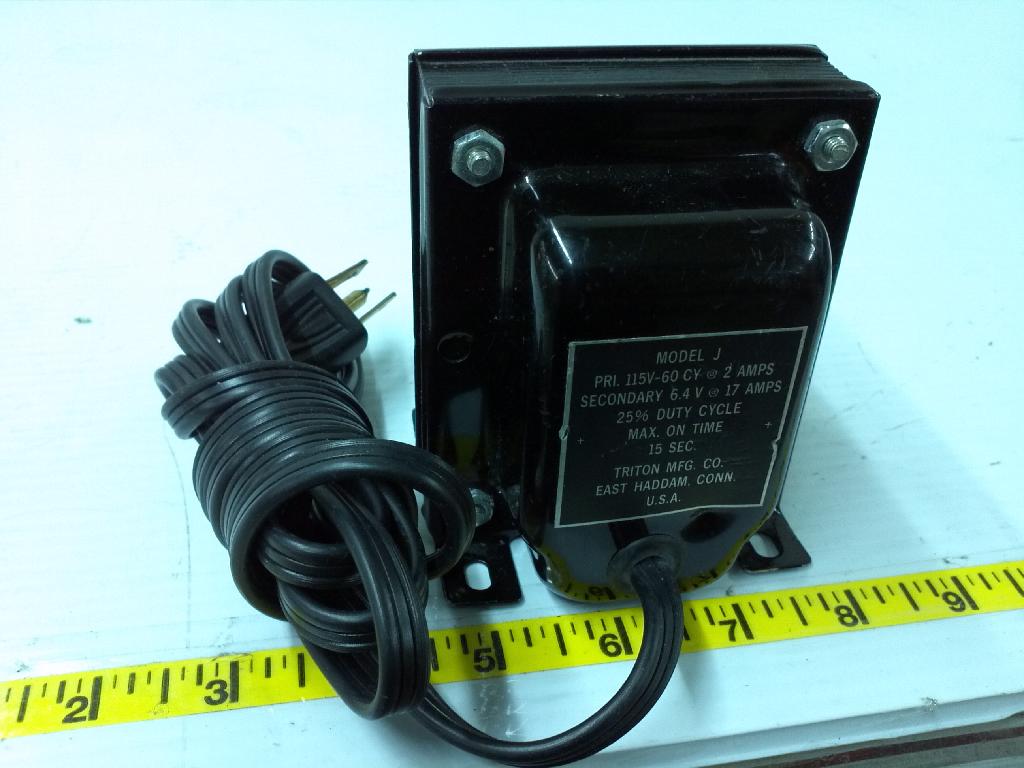 Triton Model J Transformer - Electrical Transformers - BMI SURPLUS INC
