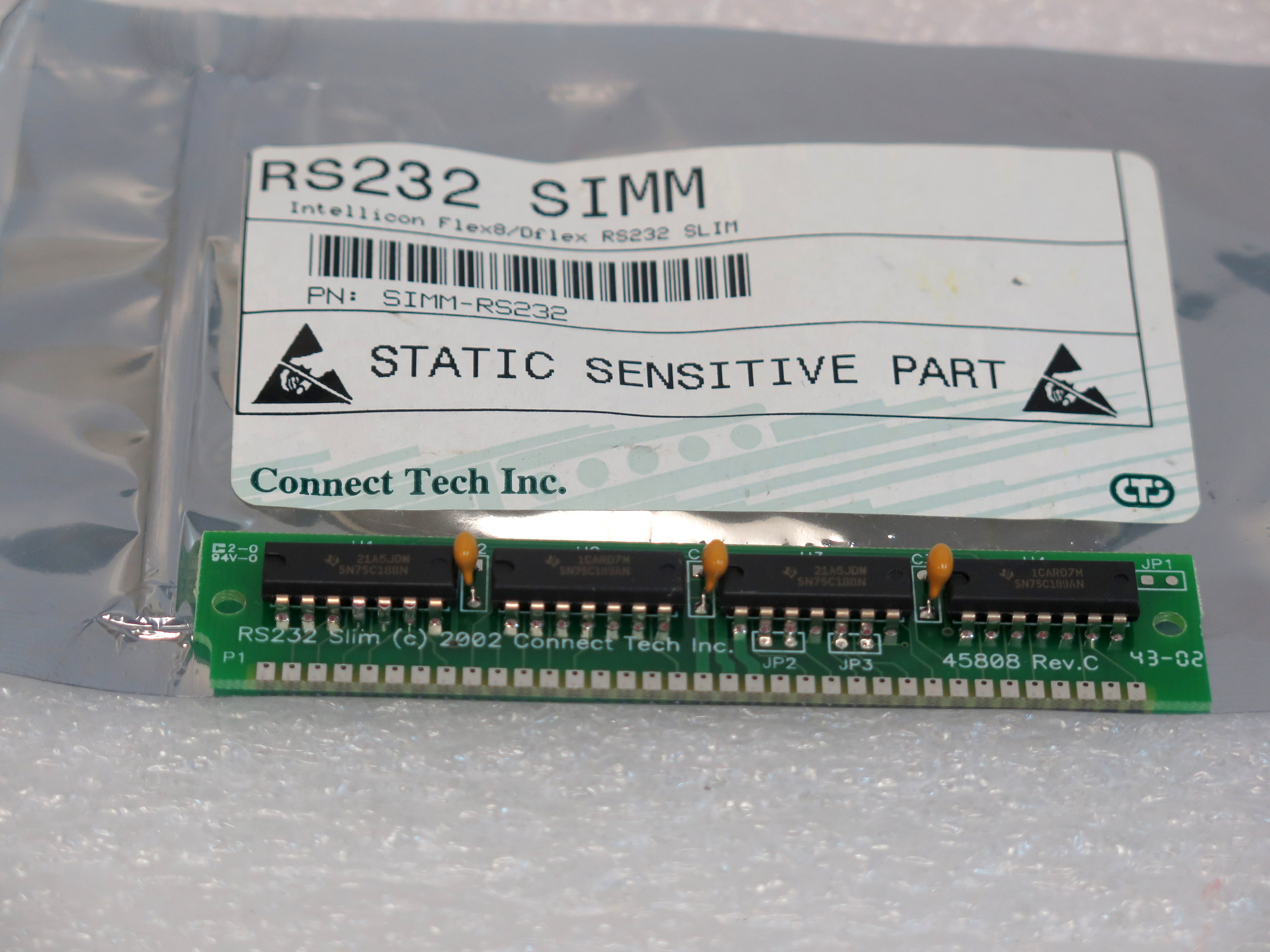 Connect Tech SIMM RS232 Interface Module - Circuit Board Modules - BMI ...
