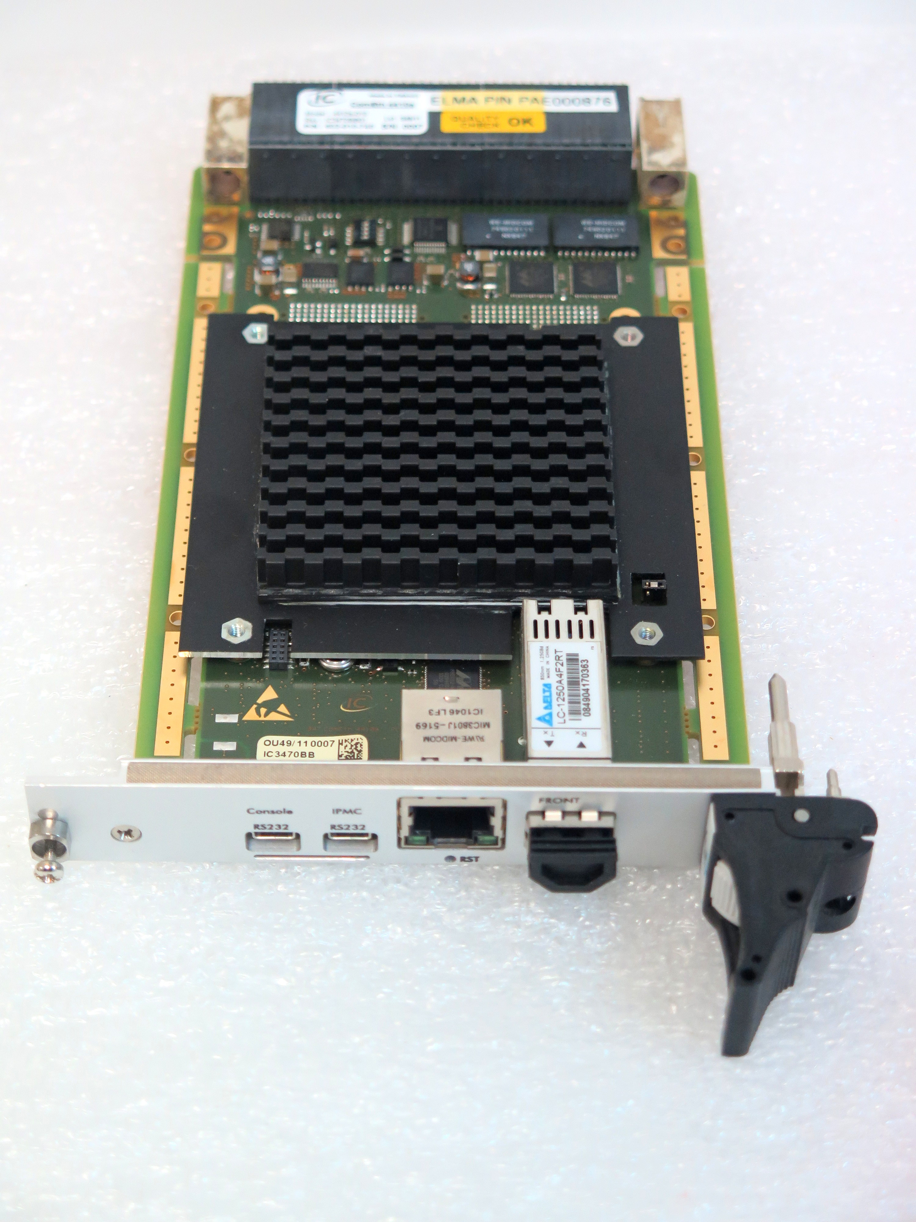 Interface Concept ComEth 4410A 3U Open VPX Fabric Switch - Servers and ...