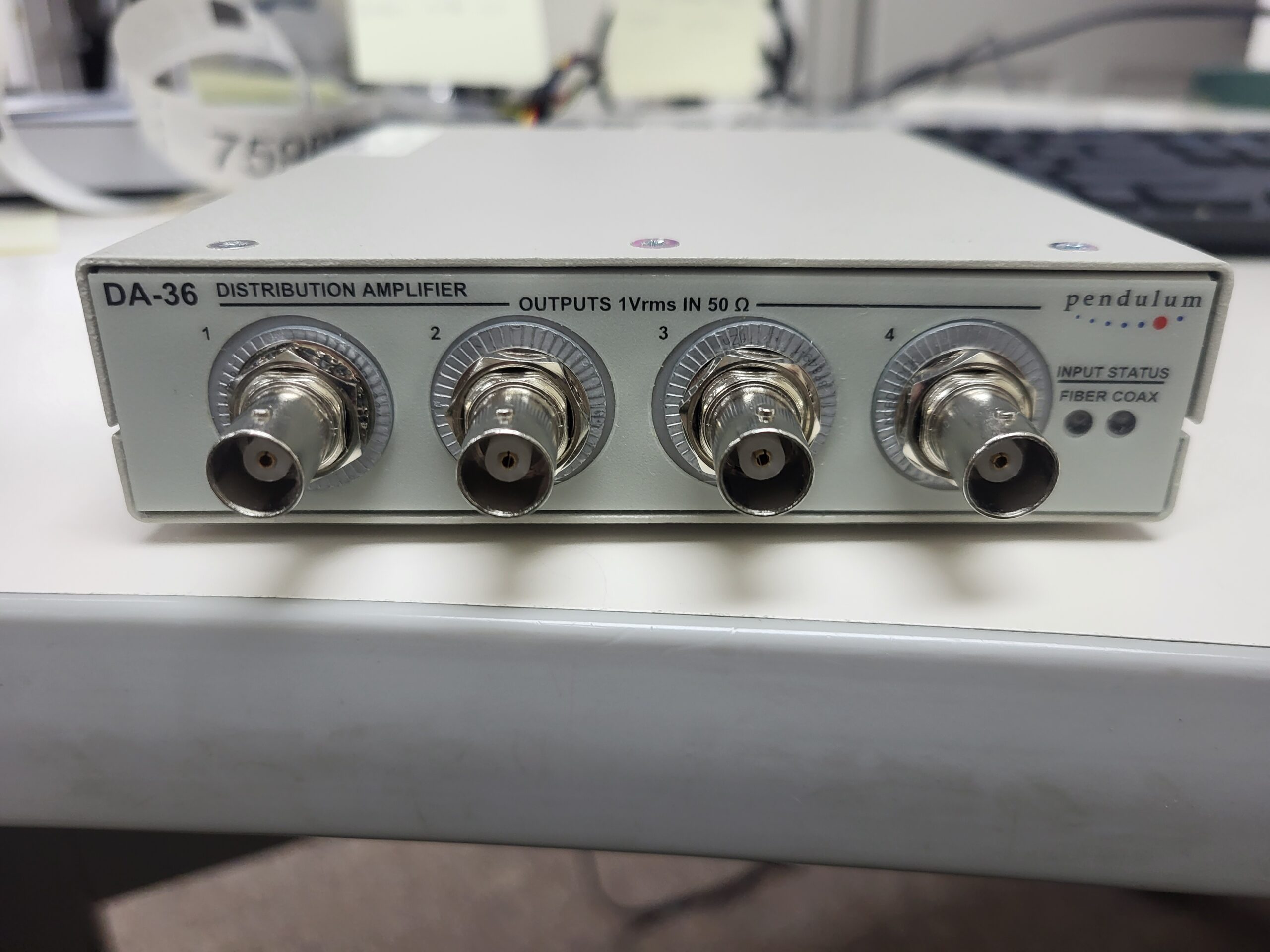 RF/FO Frequency Distribution Amplifier - Amplifiers, Electronic ...