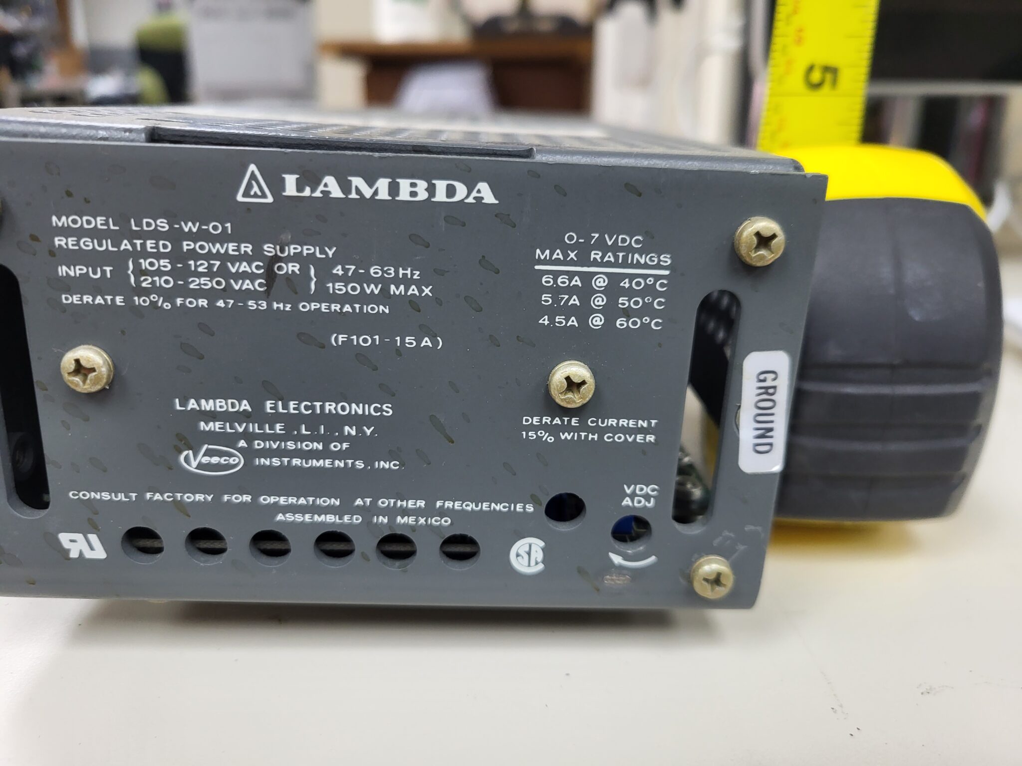 Lambda LDS-W-01 Regulated Power Supply - Power Supplies - BMI SURPLUS INC