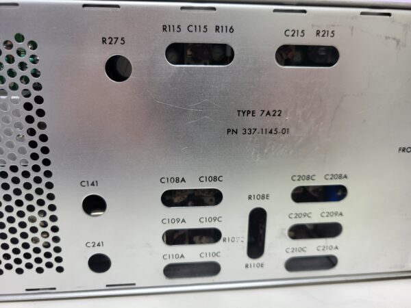 Tektronix 7A22 Differential Amplifier Module for Oscilloscope - Modular ...