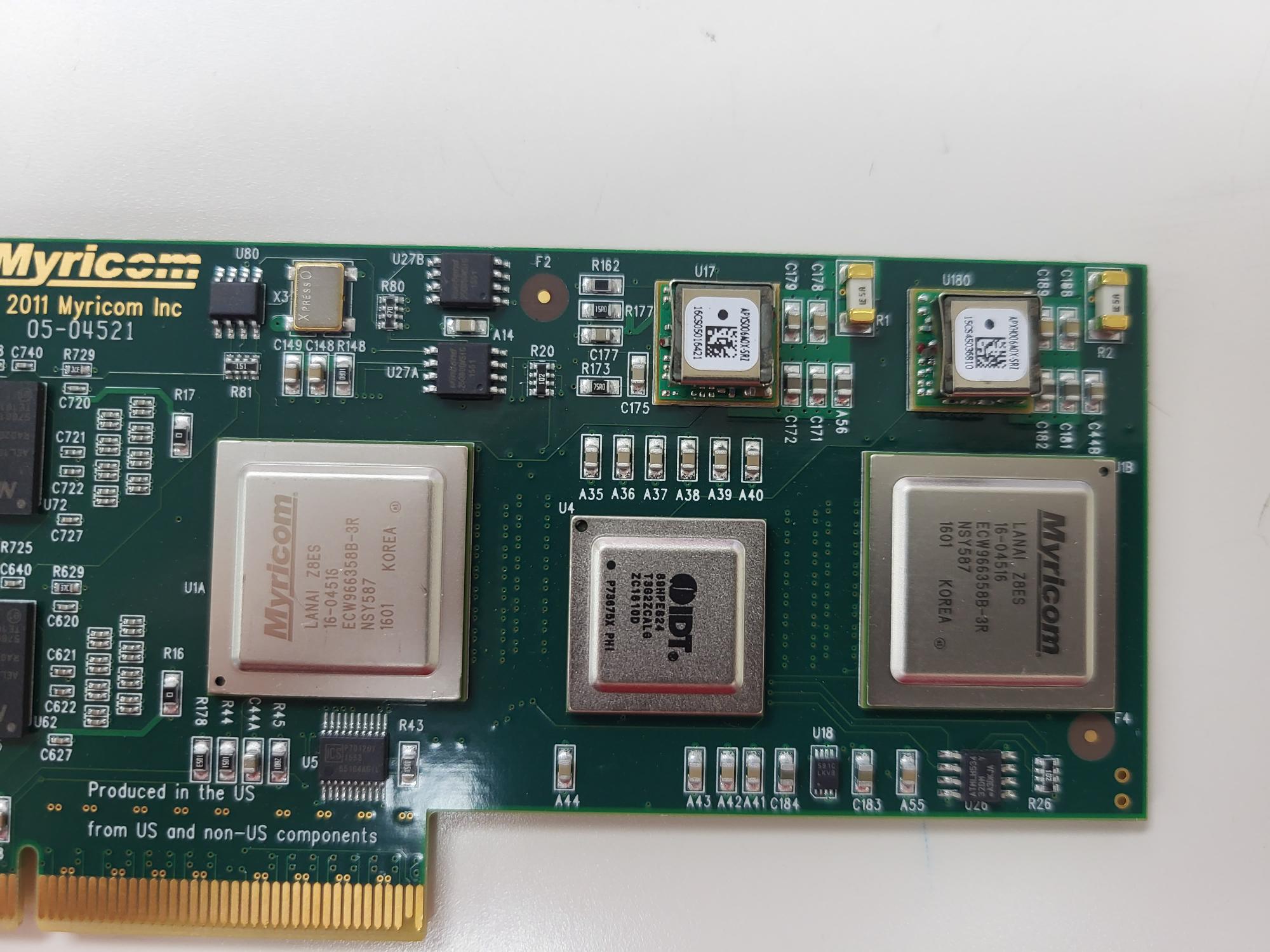 Myricom 05-04521 - Myricom 2 x Ports 10G SFP PCI-e Full Height Adapter ...