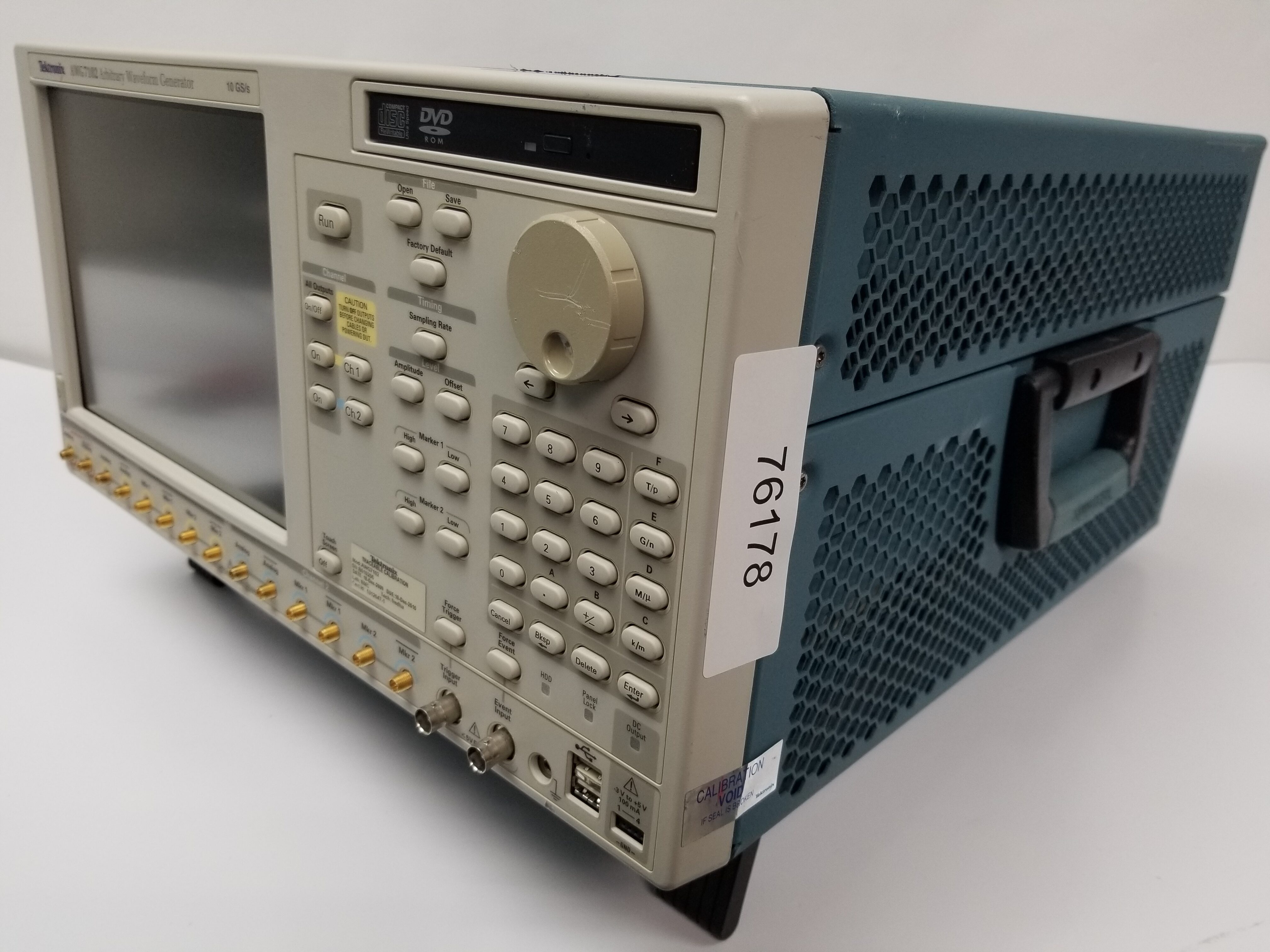 Tektronix AWG7102 10GS/s 2CH Arbitrary Waveform Generator for PARTS ...