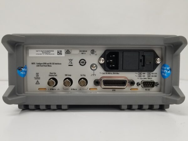 Keysight 34420A Nanovolt / Micro Ohm MeterKeysight 34420A Nanovolt ...