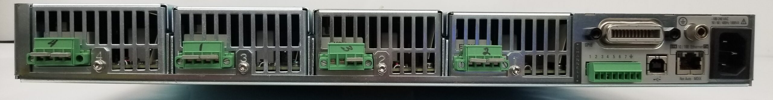 Keysight N6700B Power Supply Mainframe with 4 Modules : N6736B 0-100V 0 ...