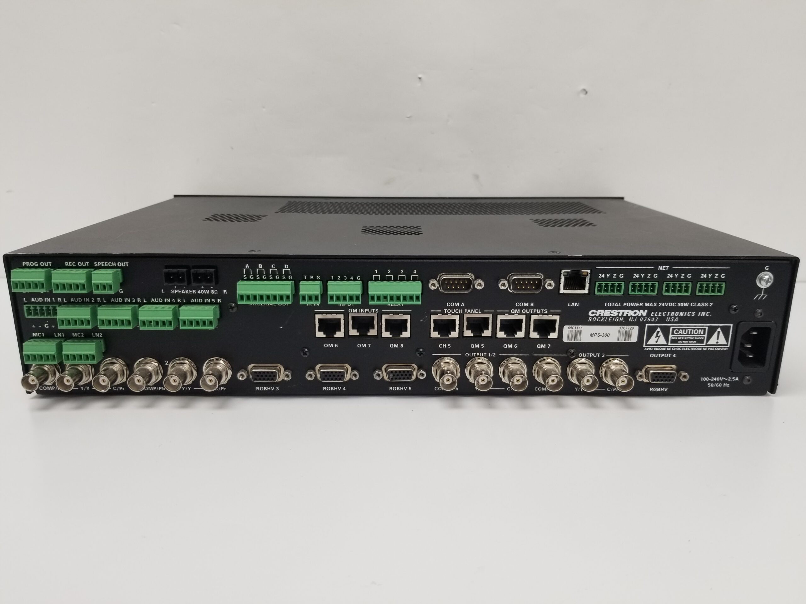 Crestron MPS-300 Multimedia Presentation System