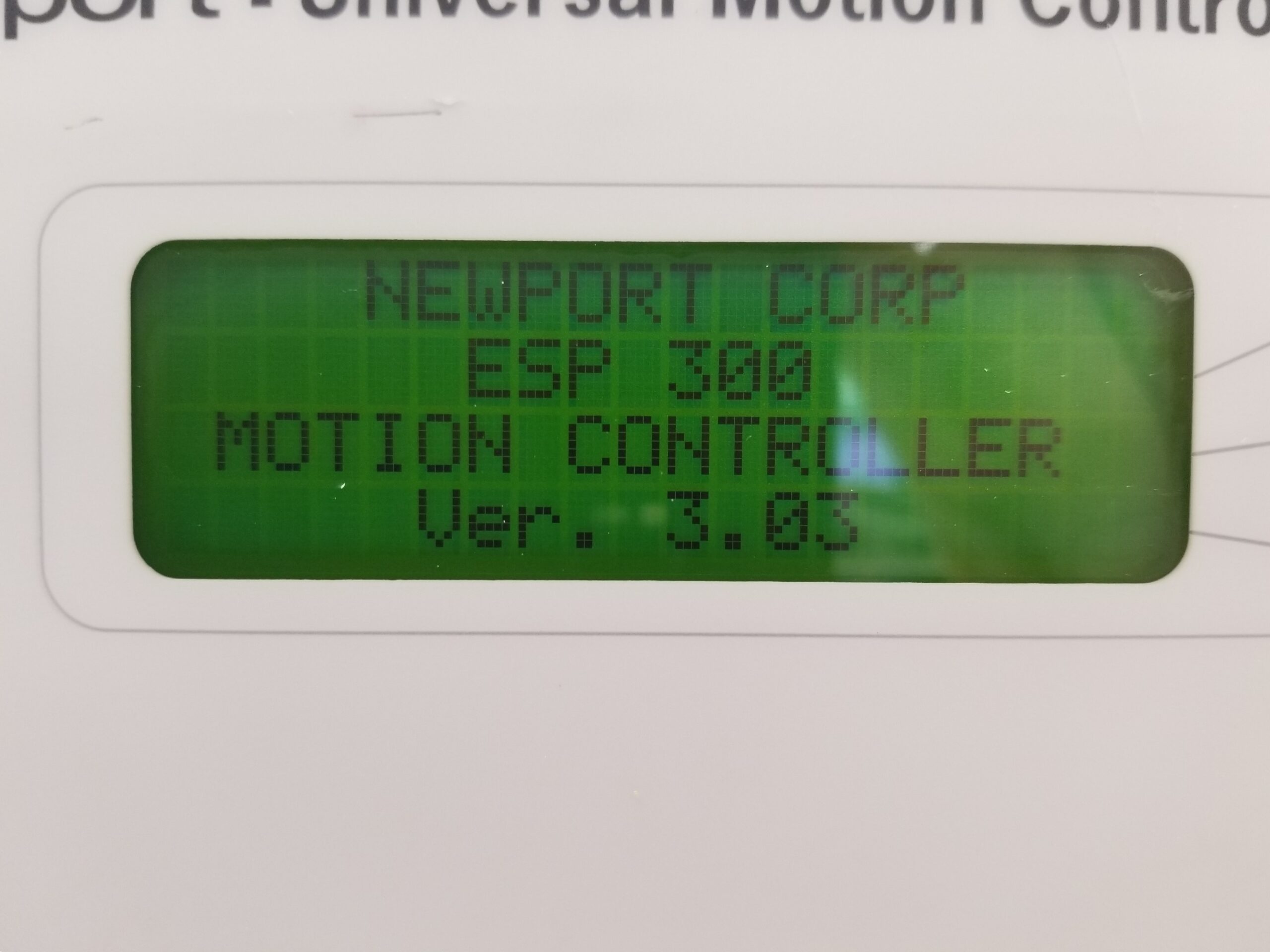 Newport ESP300-1111NN Universal Motion Controller/Driver Newport ESP300 ...