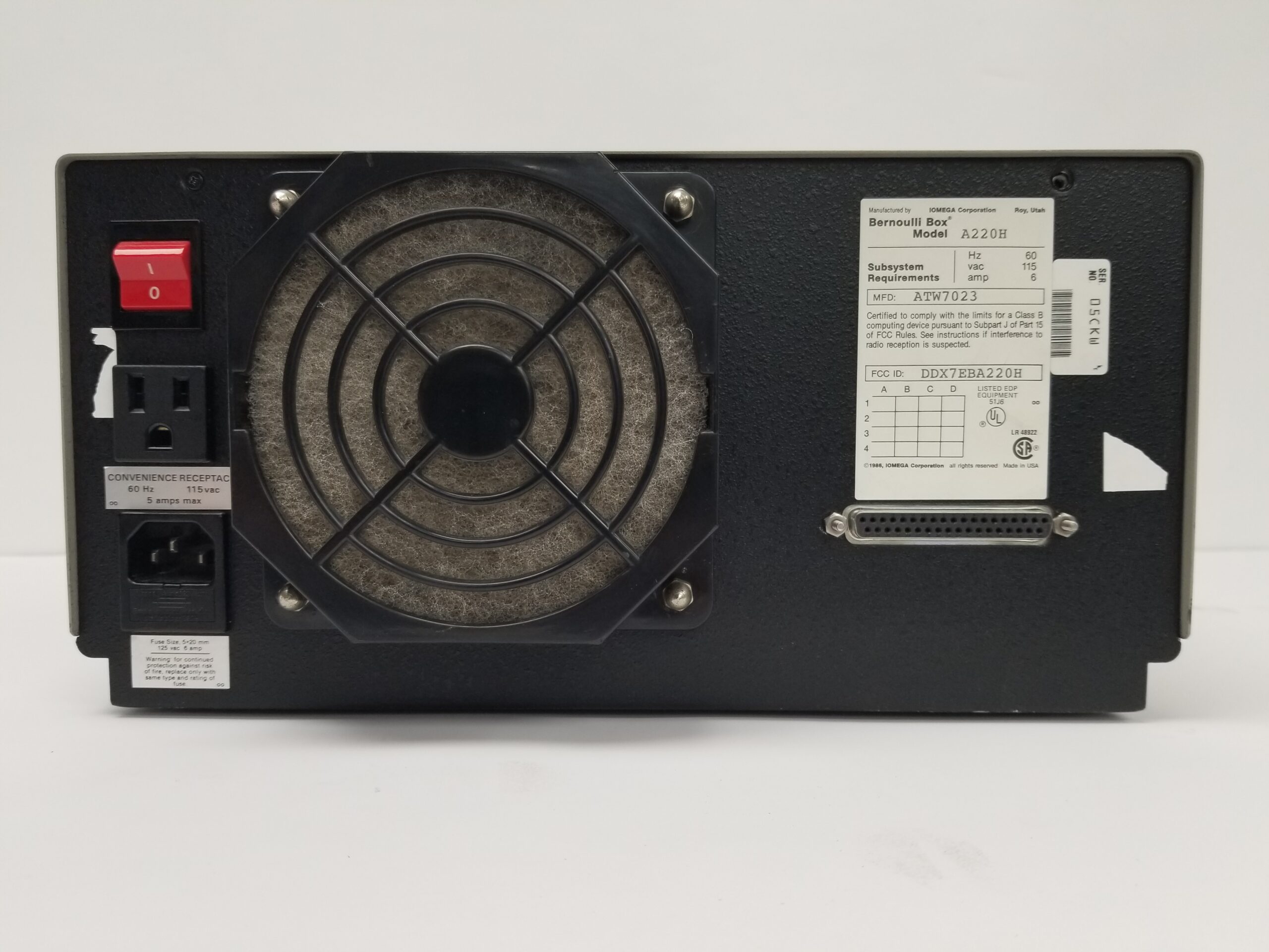 Iomega A220H Bernoulli Box 20+20 - Computer Accessories, Computer Hard ...