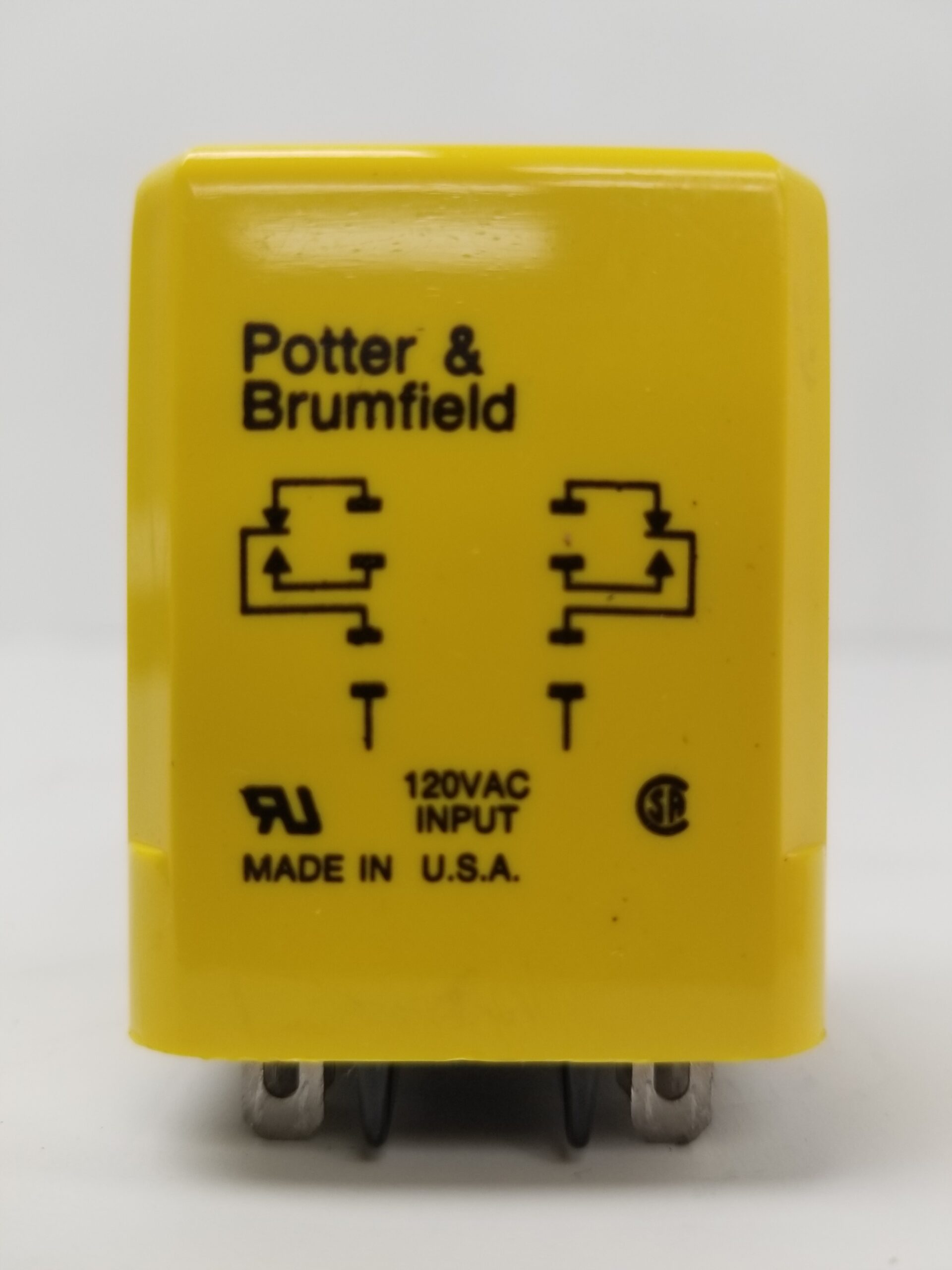 Potter and Brumfield CUA-41-70003 Time Delay Relay 3 Seconds Potter and ...