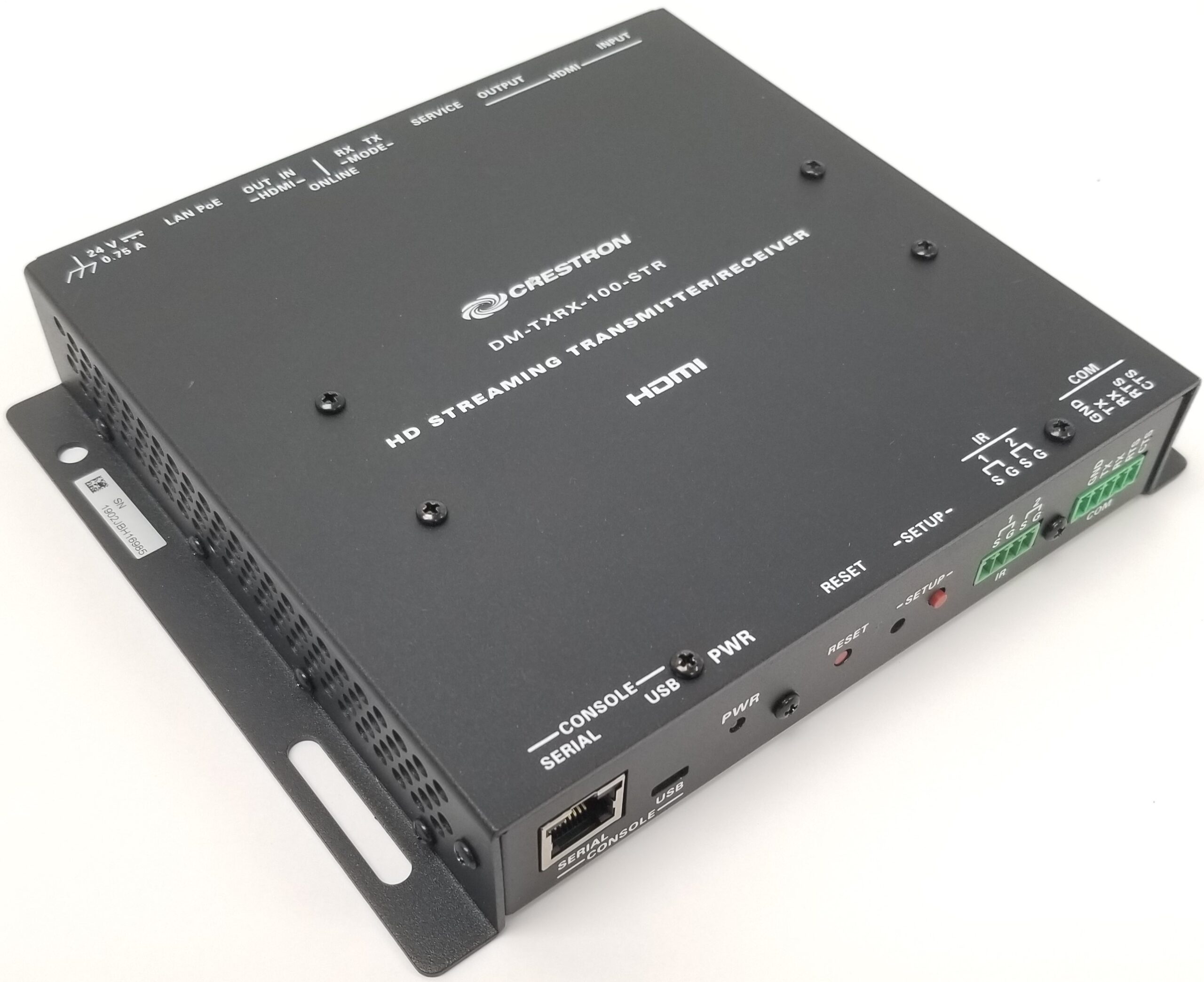 Crestron DM-TXRX-100-STR HD Streaming Transmitter and Receiver - Audio ...