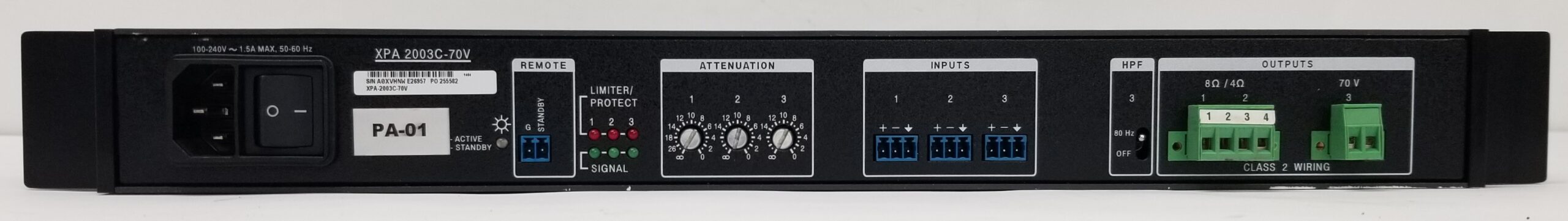 Extron XPA 2003C Commercial Audio Amplifier