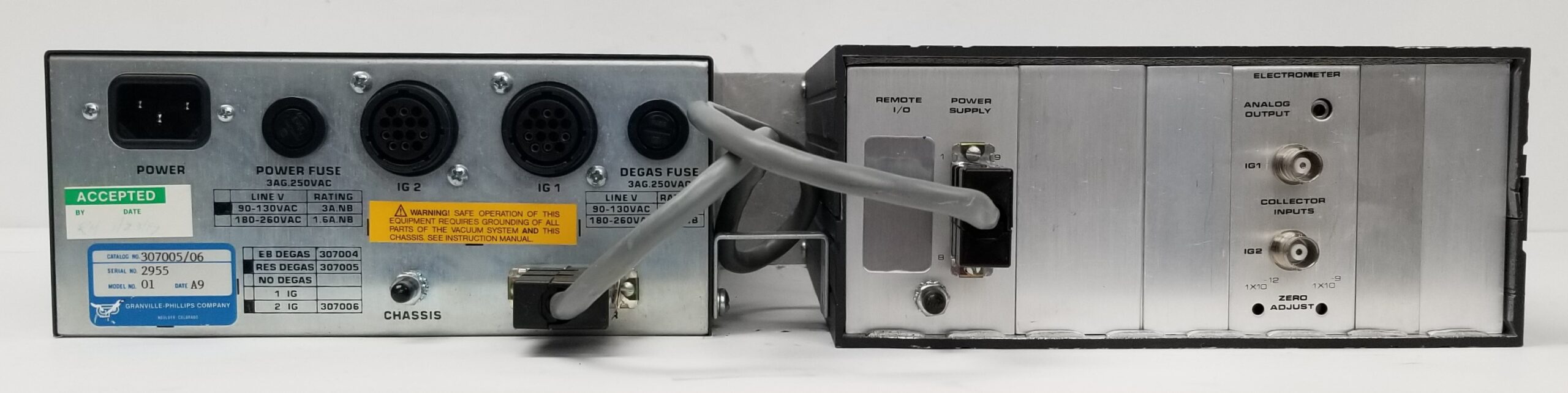 Granville-Phillips Model 307 Vacuum Gauge Controller