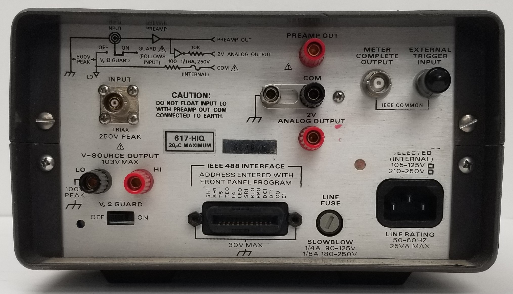 Keithley 617 Programmable Electrometer