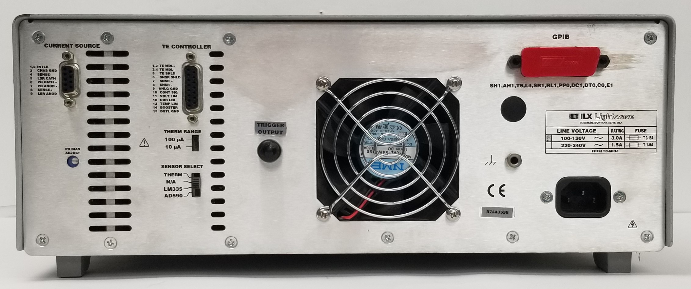 ILX Lightwave LDC 3744B Laser Diode Controller