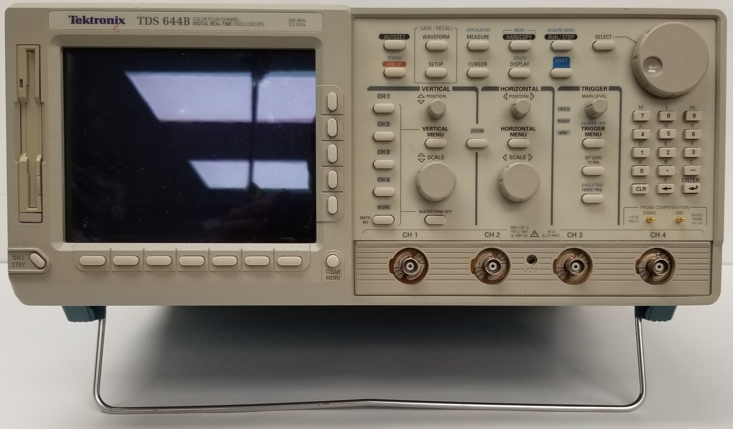 Tektronix TDS644B 4 Channel 500MHz Digital Color Oscilloscope