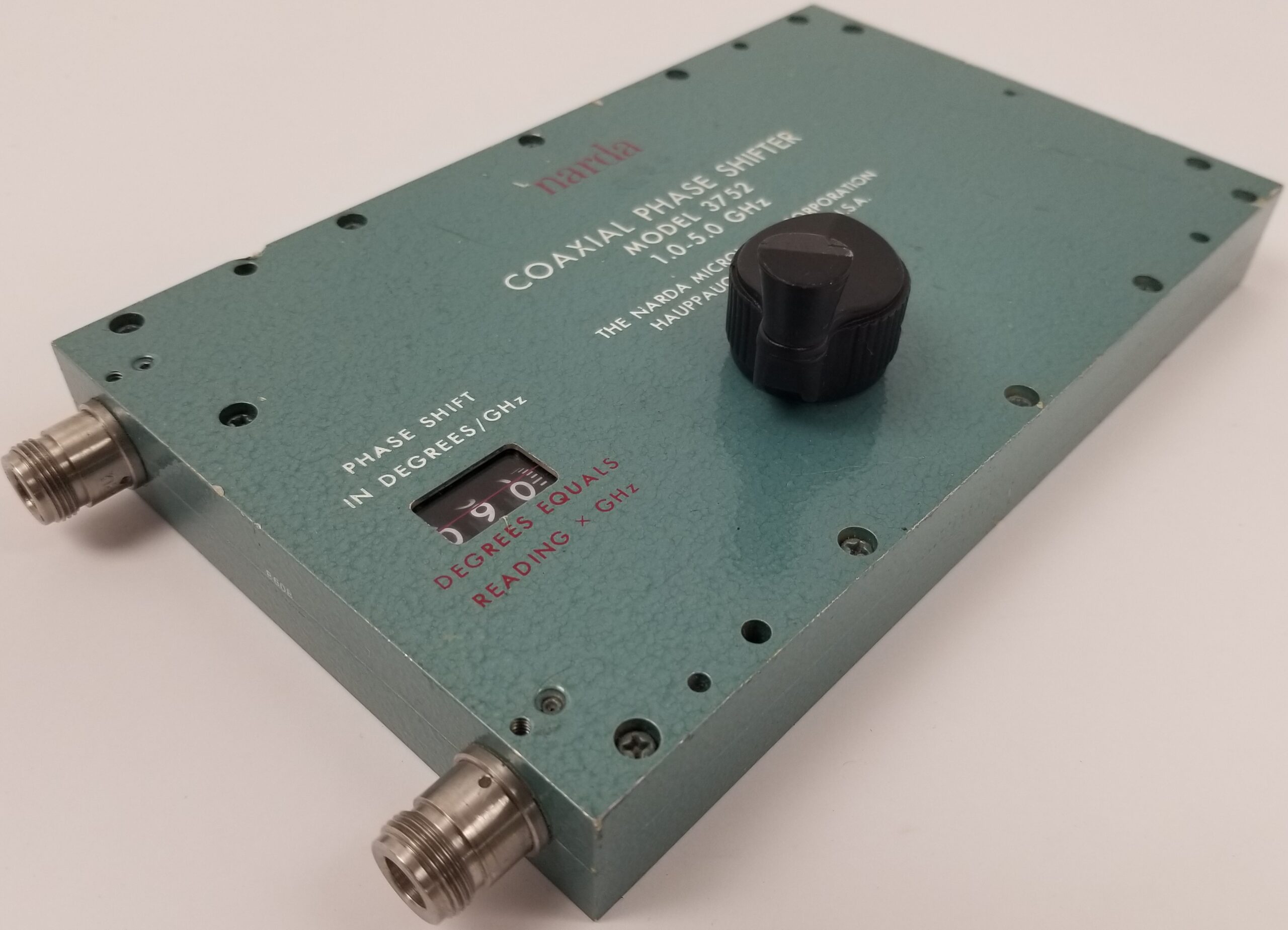Narda 3752 Coaxial Phase Shifter 1-5GHz