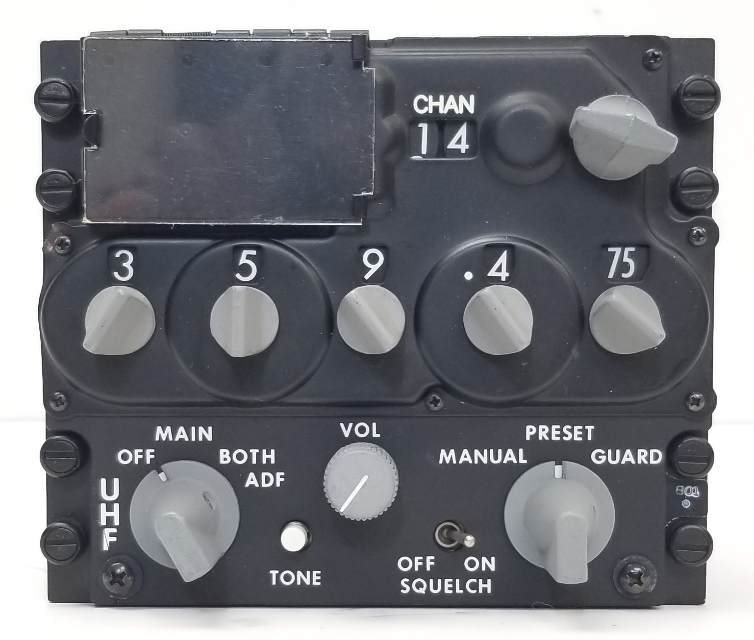Magnavox C-9533/ARC-164(V) UHF Aircraft Transceiver Control Adapter and ...