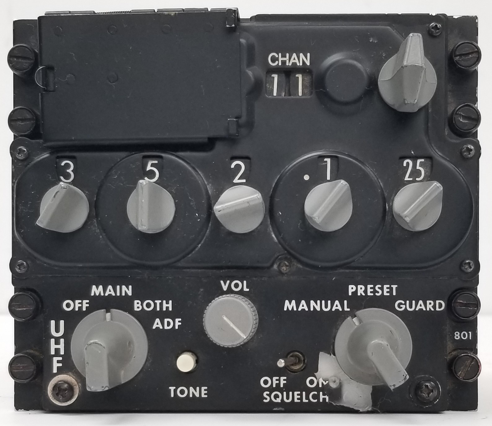 Magnavox C-9533/ARC-164(V) UHF Aircraft Transceiver Control Adapter and ...
