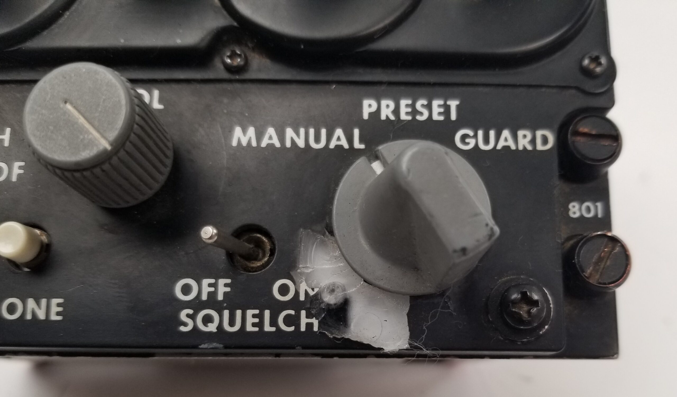 Magnavox C-9533/ARC-164(V) UHF Aircraft Transceiver Control Adapter and ...