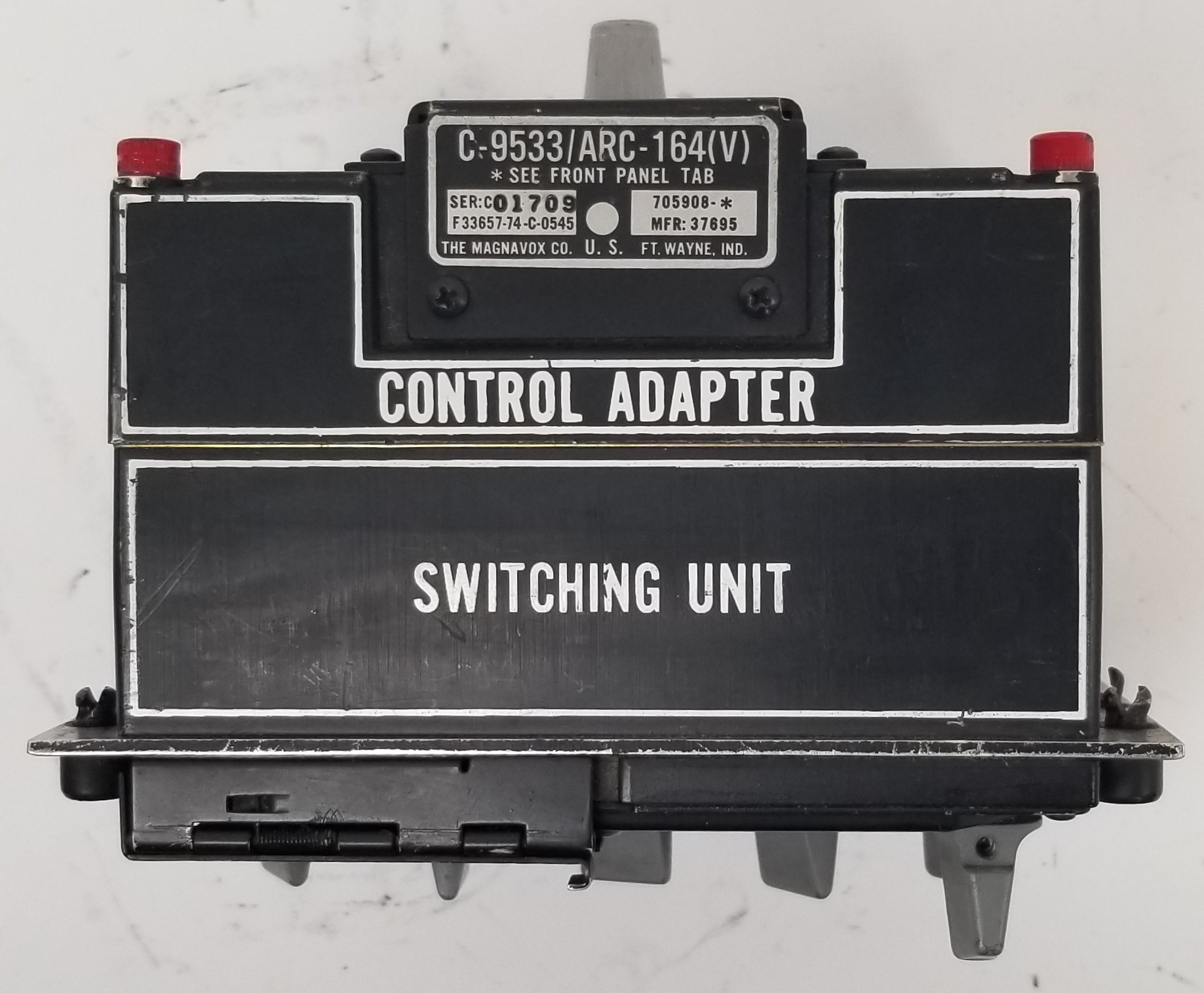 Magnavox C-9533/ARC-164(V) UHF Aircraft Transceiver Control Adapter and ...
