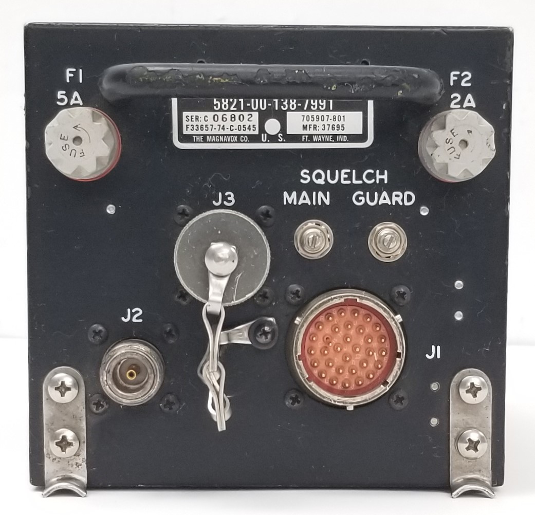 Magnavox RT-1145/ARC-164(V) 5821-00-138-7991 Aircraft UHF Radio Transceiver