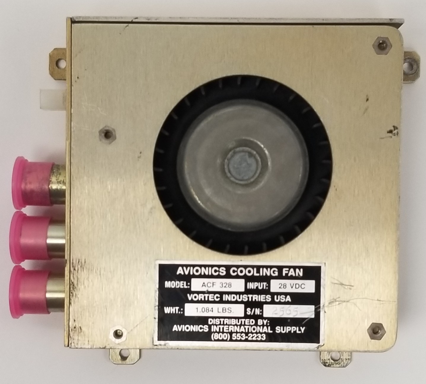 Vortec Industries ACF-328 Avionics Cooling Fan