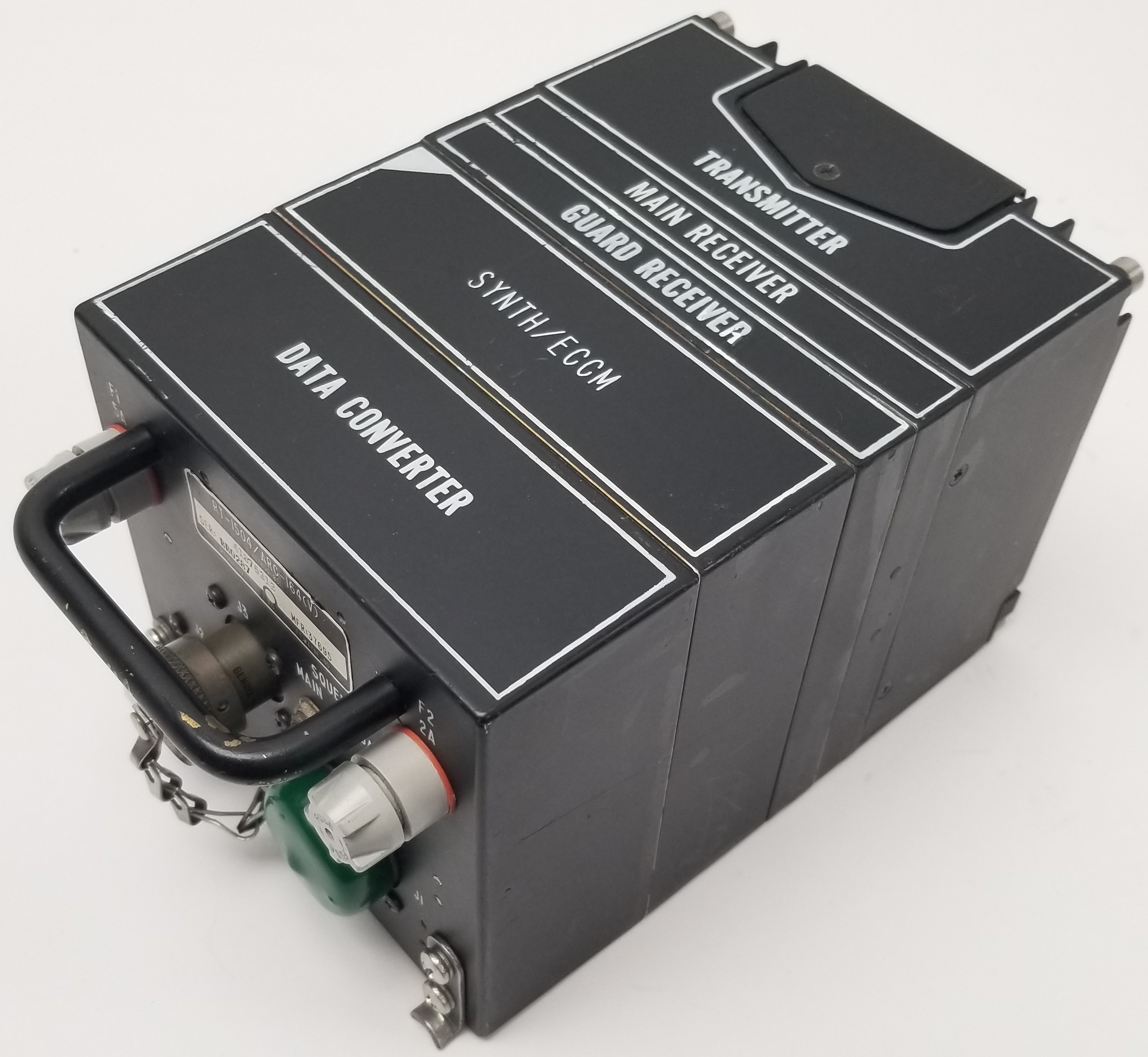 Magnavox RT-1504/ARC-164(V) 707650-801 Aircraft UHF Radio Transceiver