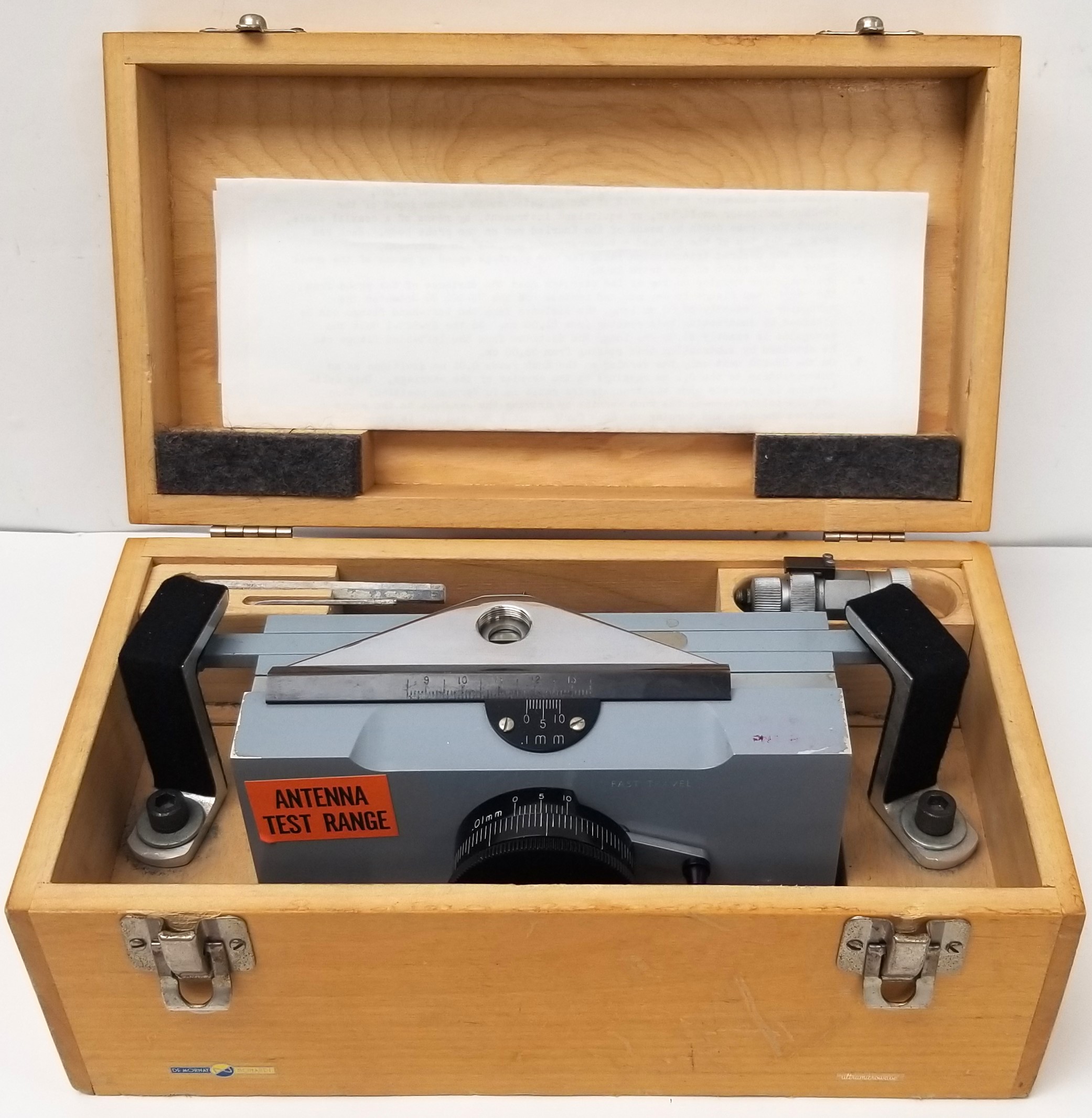 Demornay Bonardi DB 820 Standing Wave Detector Carriage WR28 Slotted ...