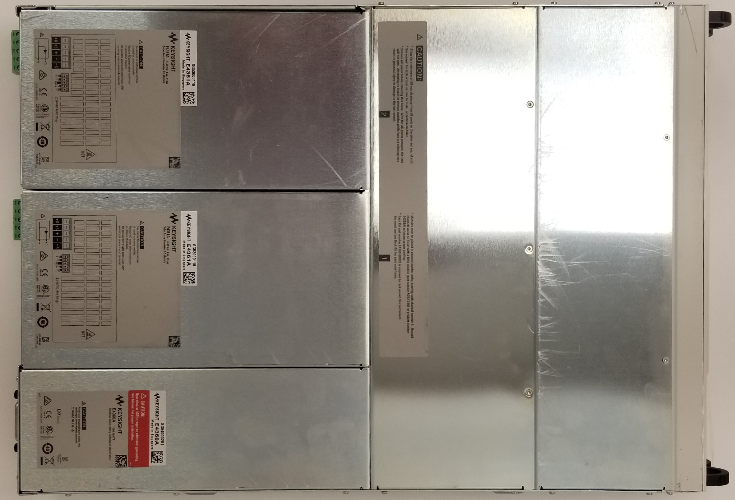 Keysight E4360A Series Modular Solar Array Simulator