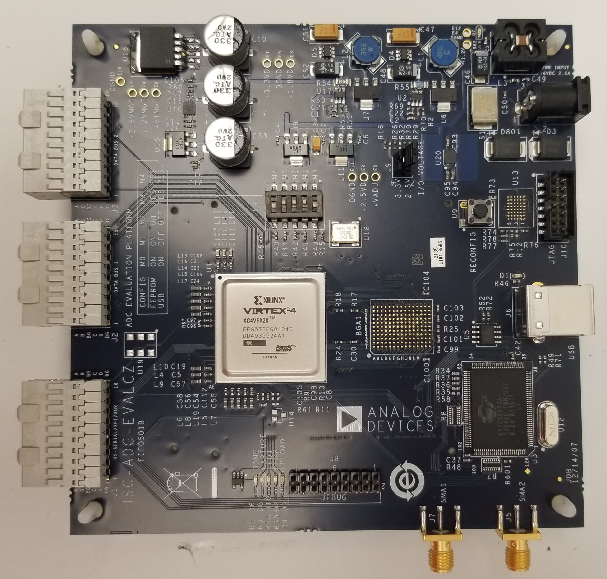 Analog Devices 505-HSC-ADC-EVALCZ-ND FPGA-Based Data Capture Kit