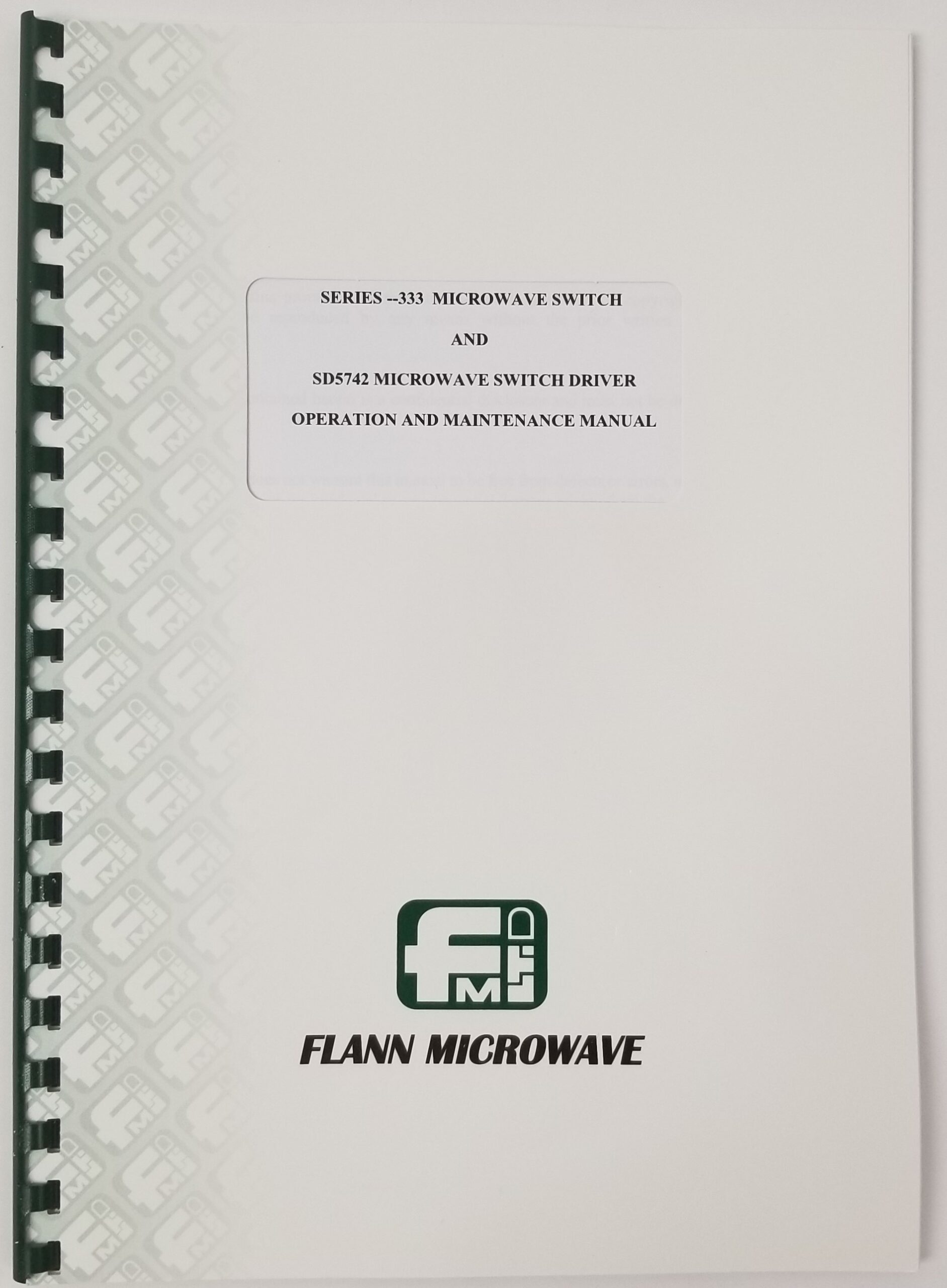 Flann Microwave Ltd. SD5742 Waveguide Switch Driver