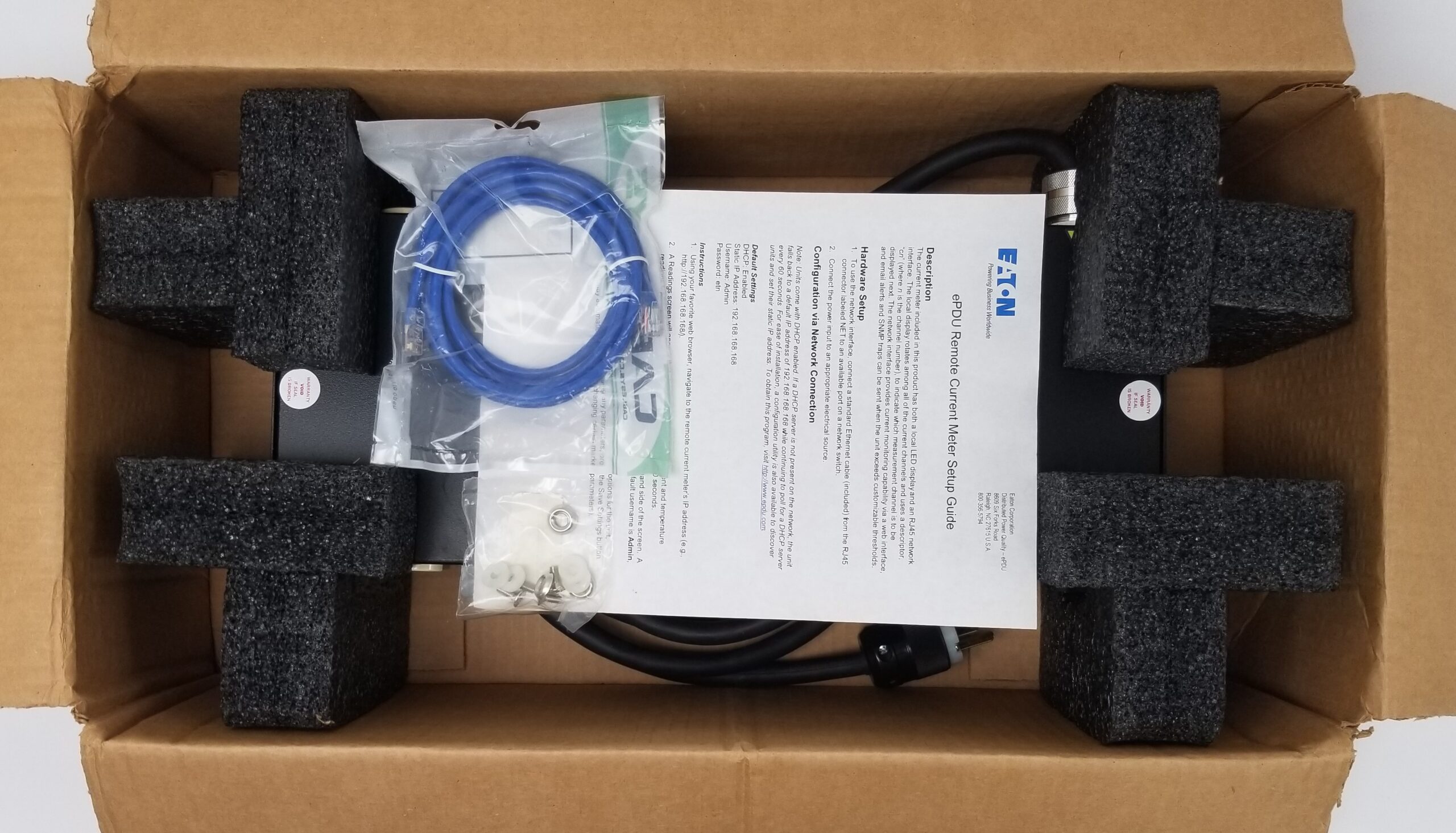 Eaton ePDU T982A1-N-SS-109 Rack Mountable Power Distribution Unit