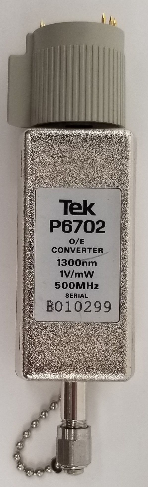 Tektronix P6702 Optical Electrical Converter 500 MHz 1300nm