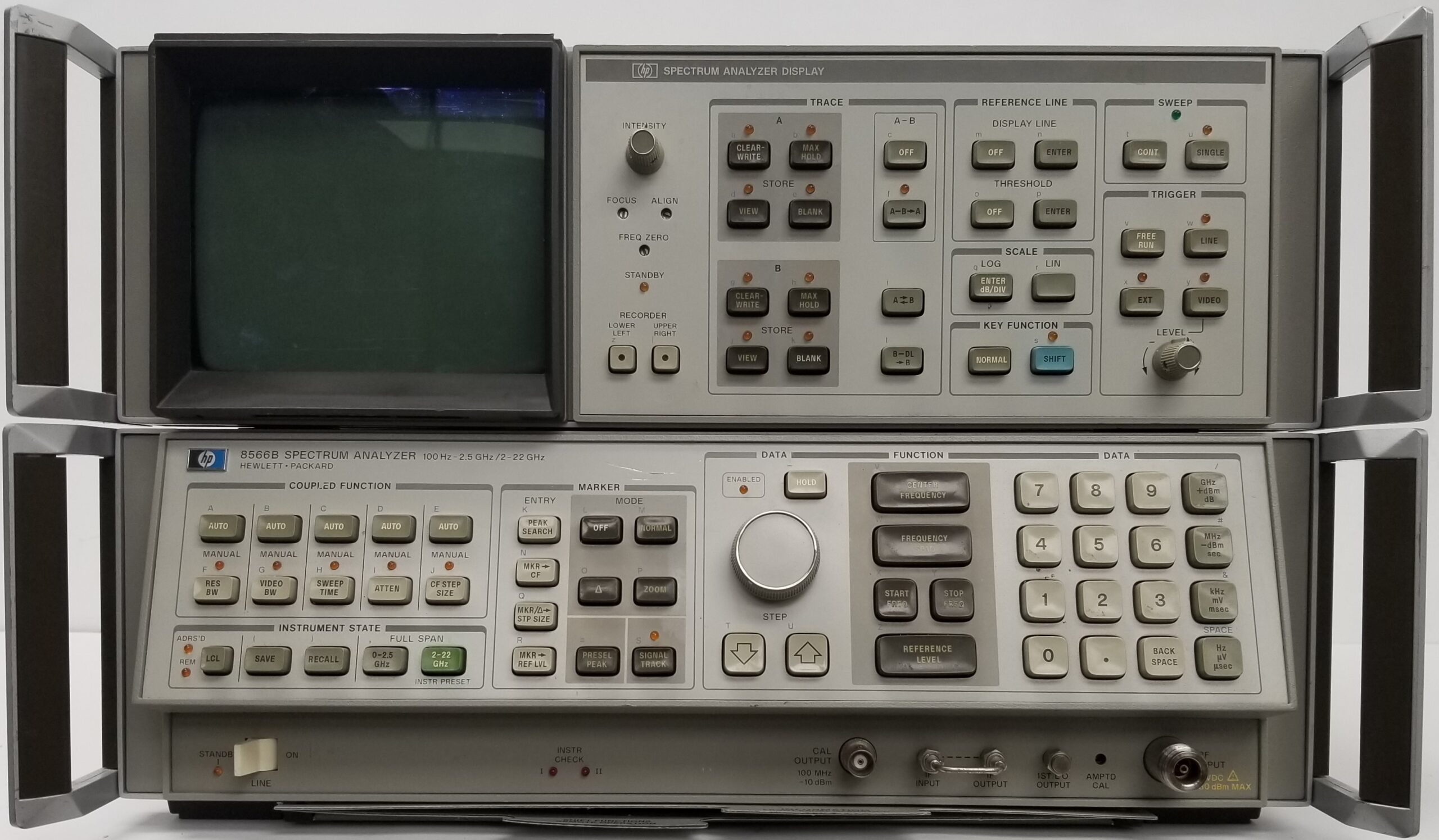 Hewlett Packard 8566B Spectrum Analyzer 100Hz-22GHz