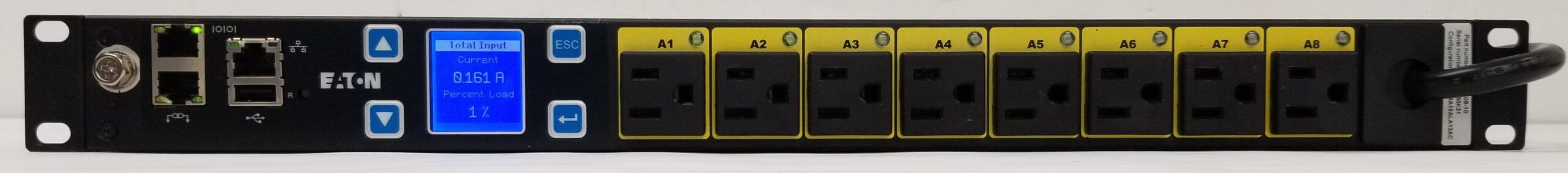 Eaton EMAT08-10 9001-22269 Managed PDU