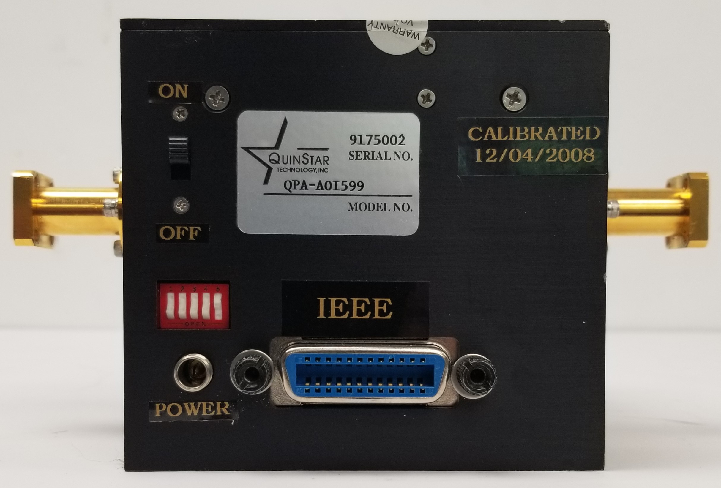 QuinStar Technology Inc. QPA-AOI599 WR22 Adjustable Vane Attenuator