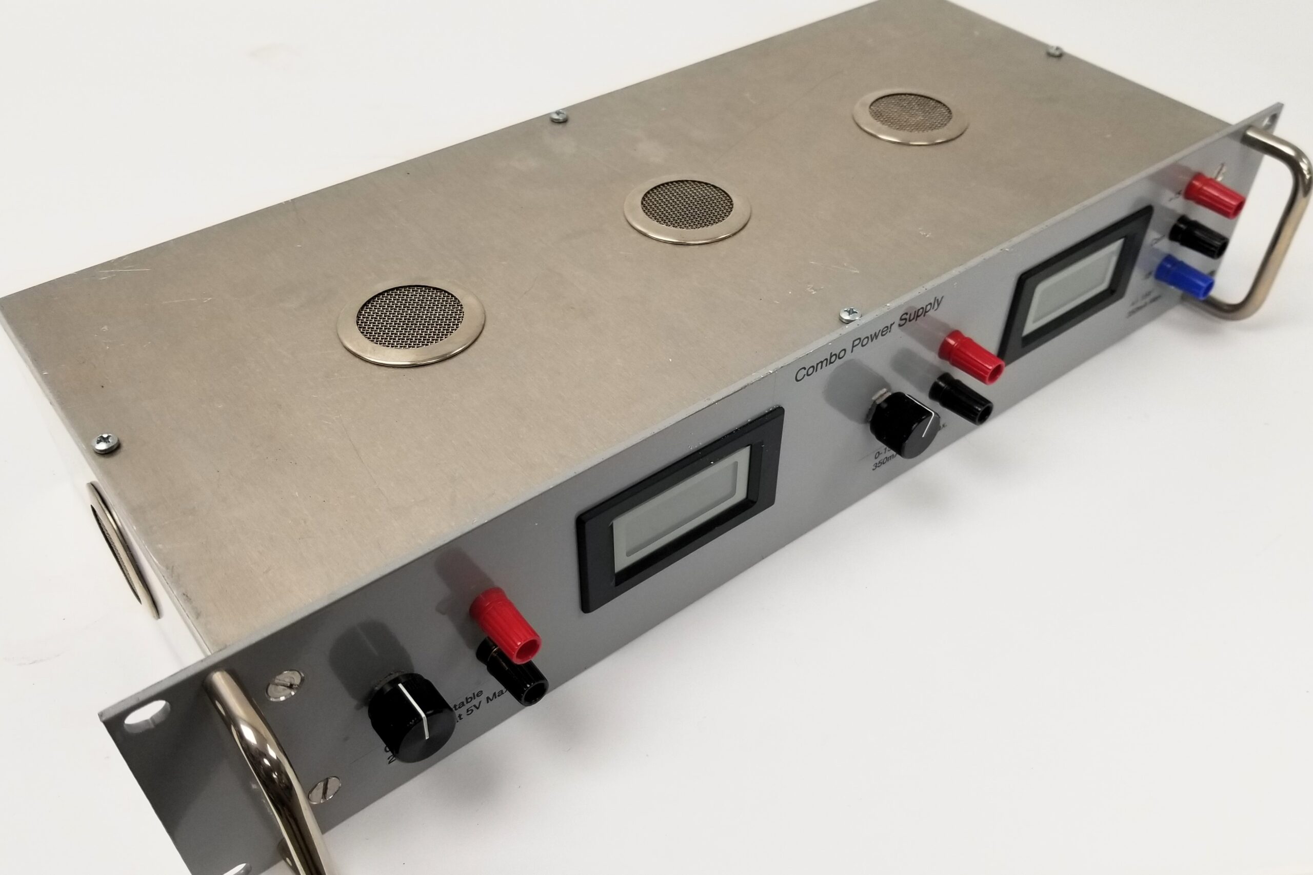 Custom Adjustable Triple Output Precision D.C. Power Supply +0-5V 2A ...
