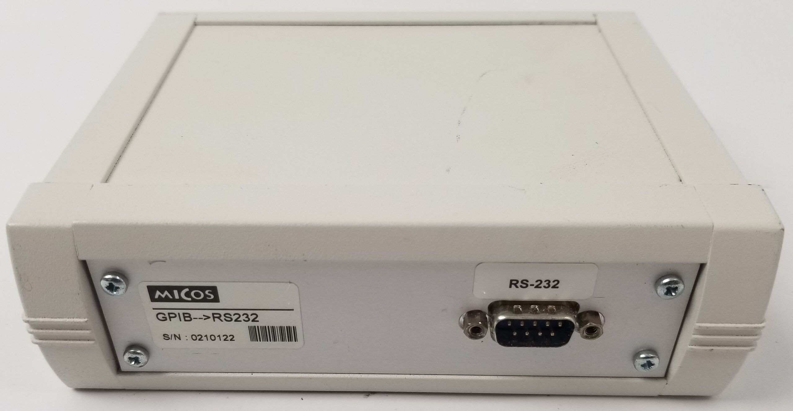 Micos GPIB to RS232 Converter