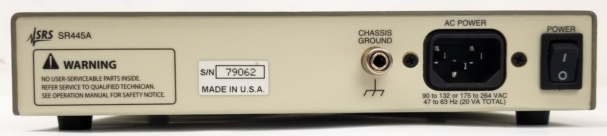 Stanford Research Systems SR445A 4 Channel Amplifier