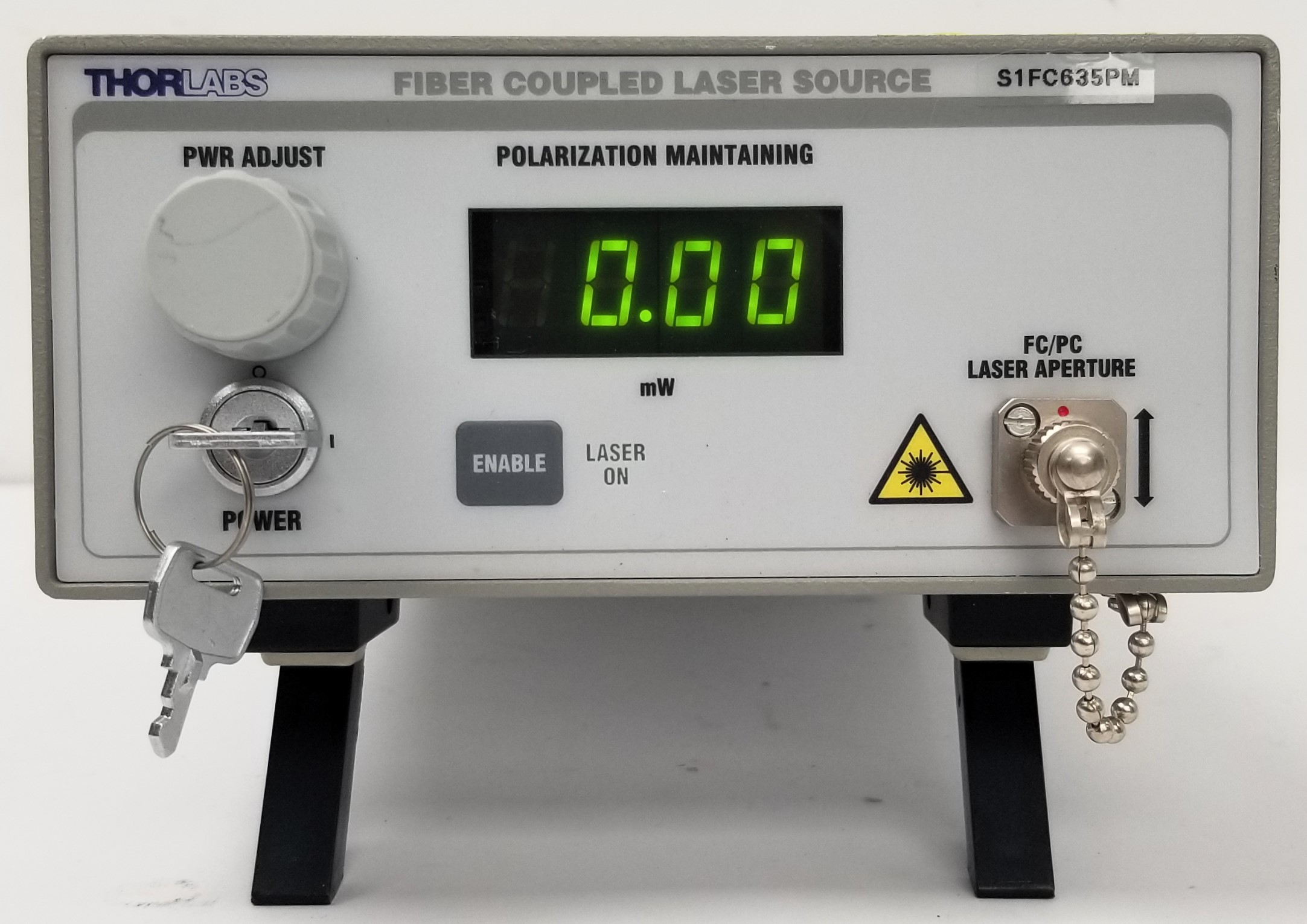 Thorlabs S1FC635PM Fiber Coupled Laser Source