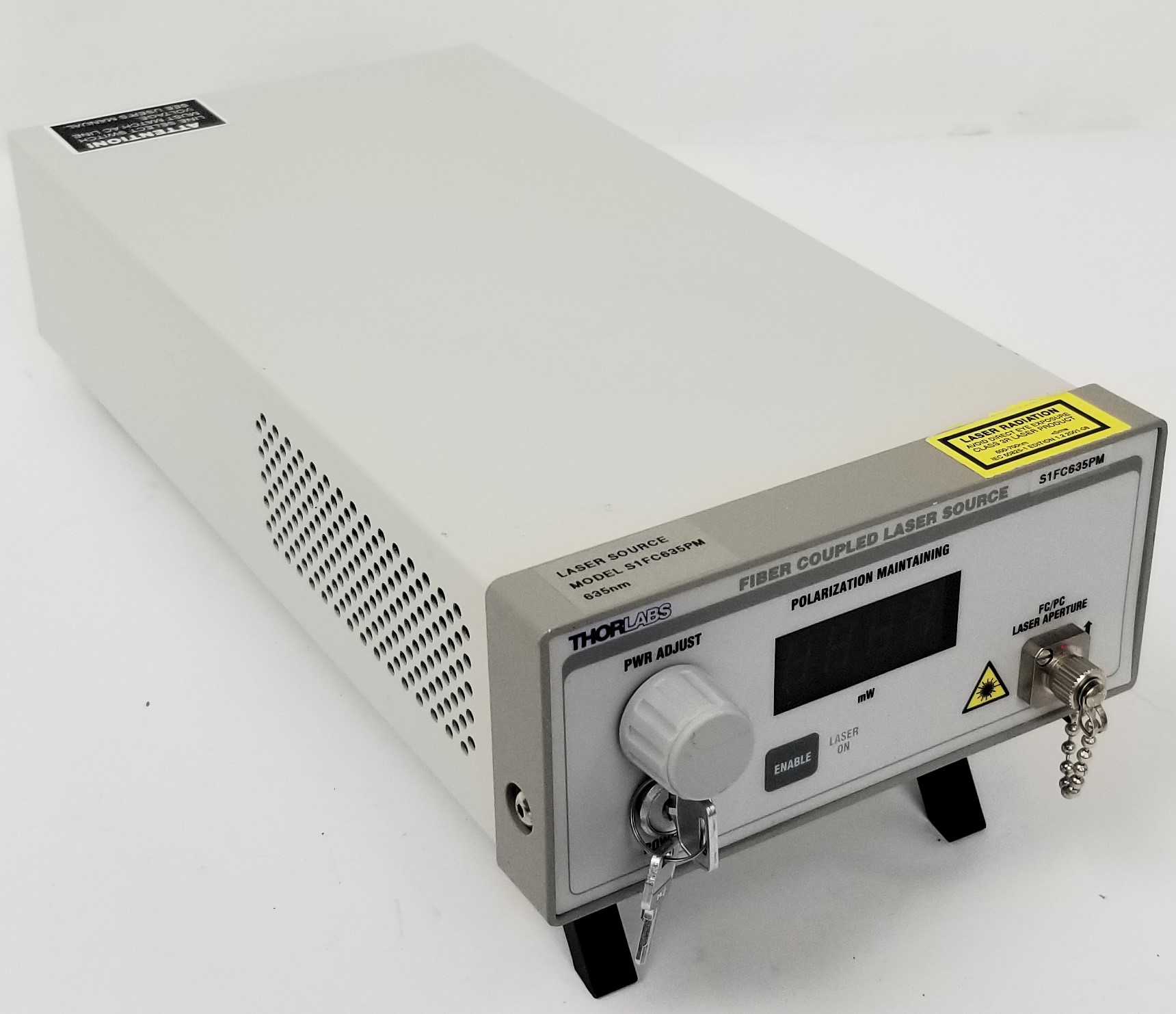 Thorlabs S1FC635PM Fiber Coupled Laser Source