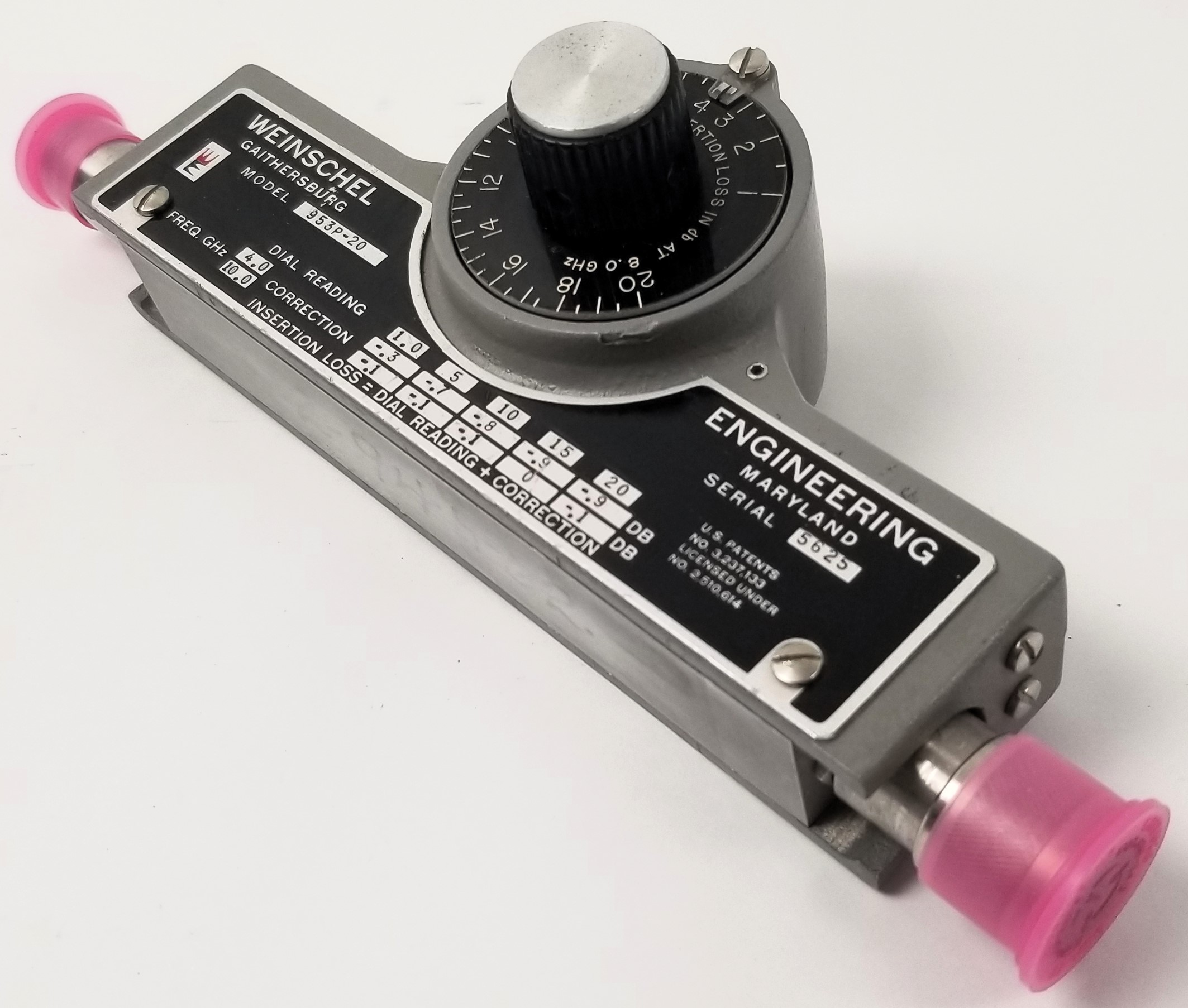 Weinschel Engineering 953P-20 Variable Attenuator
