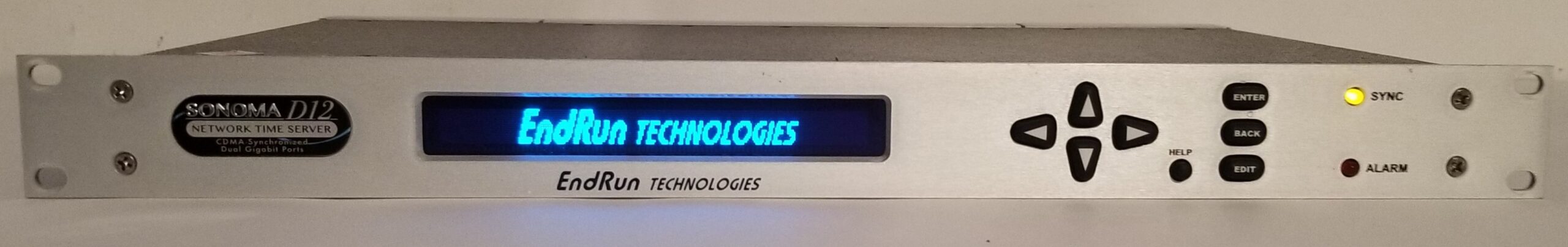 EndRun Technologies Sonoma D12 Network Time Server
