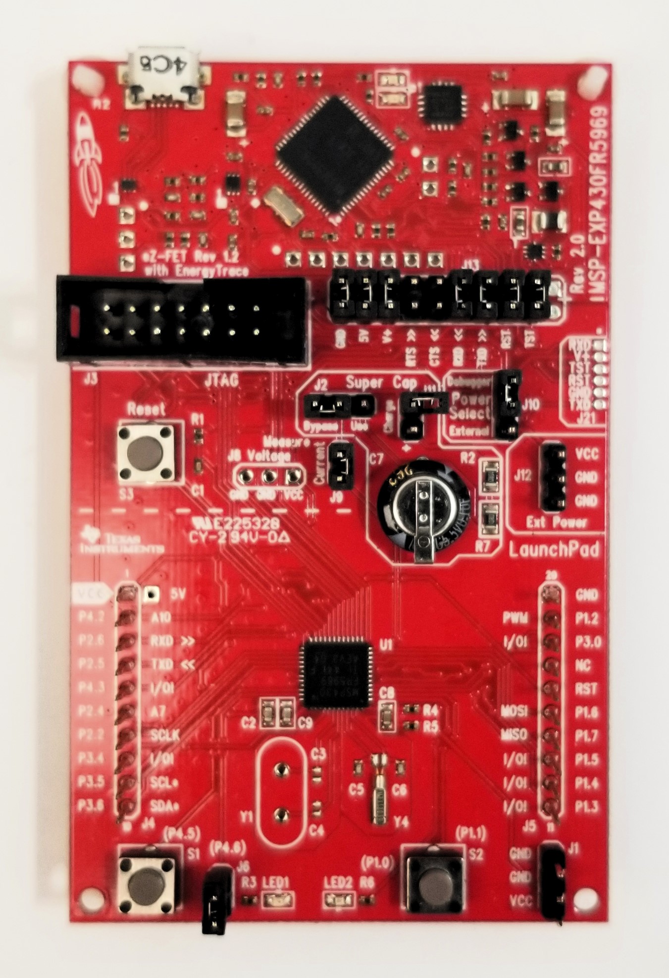 Texas Instruments MSP430FR5969 LaunchPad Development Board