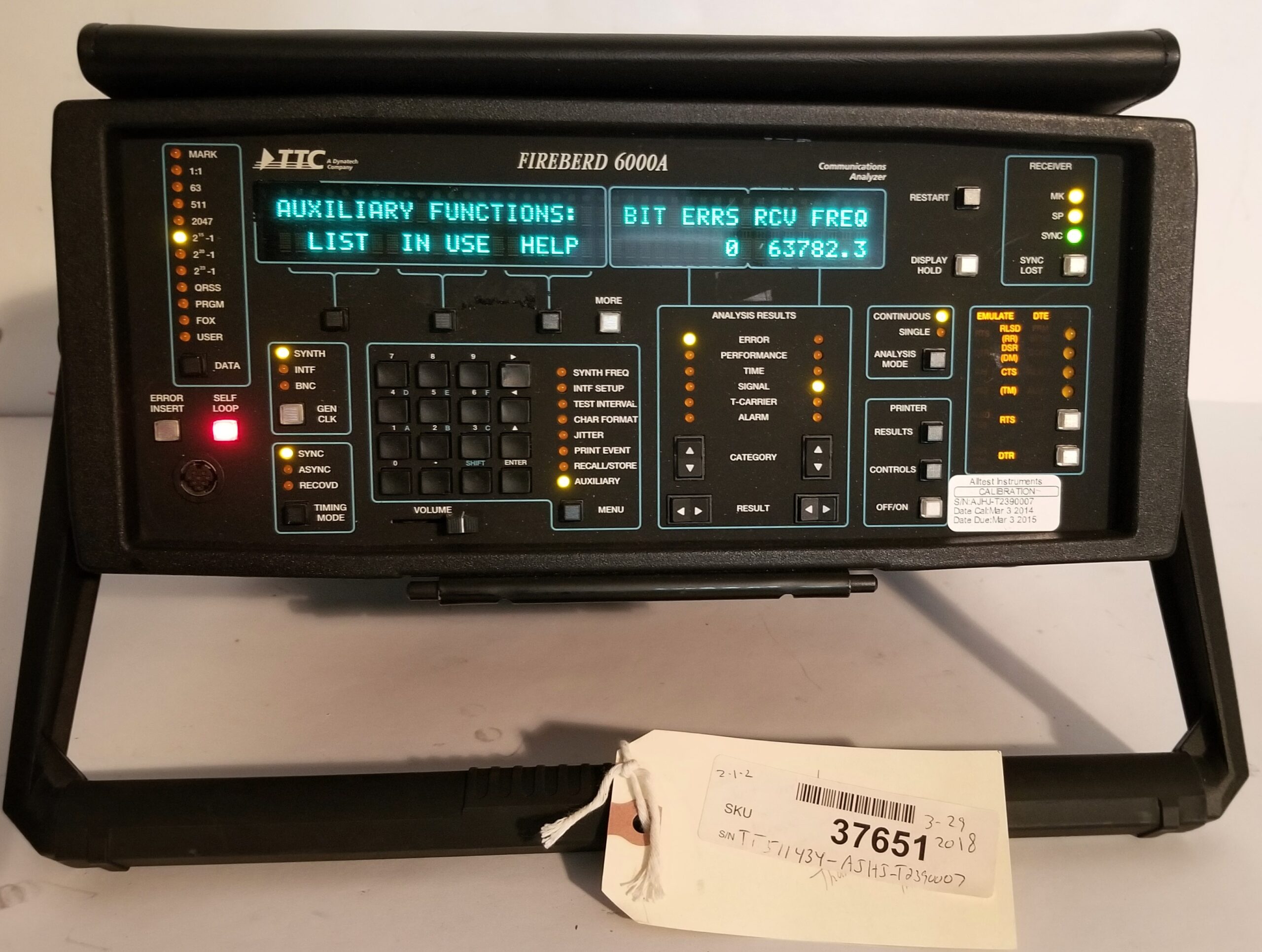 TTC 6000A Fireberd Communications Analyzer