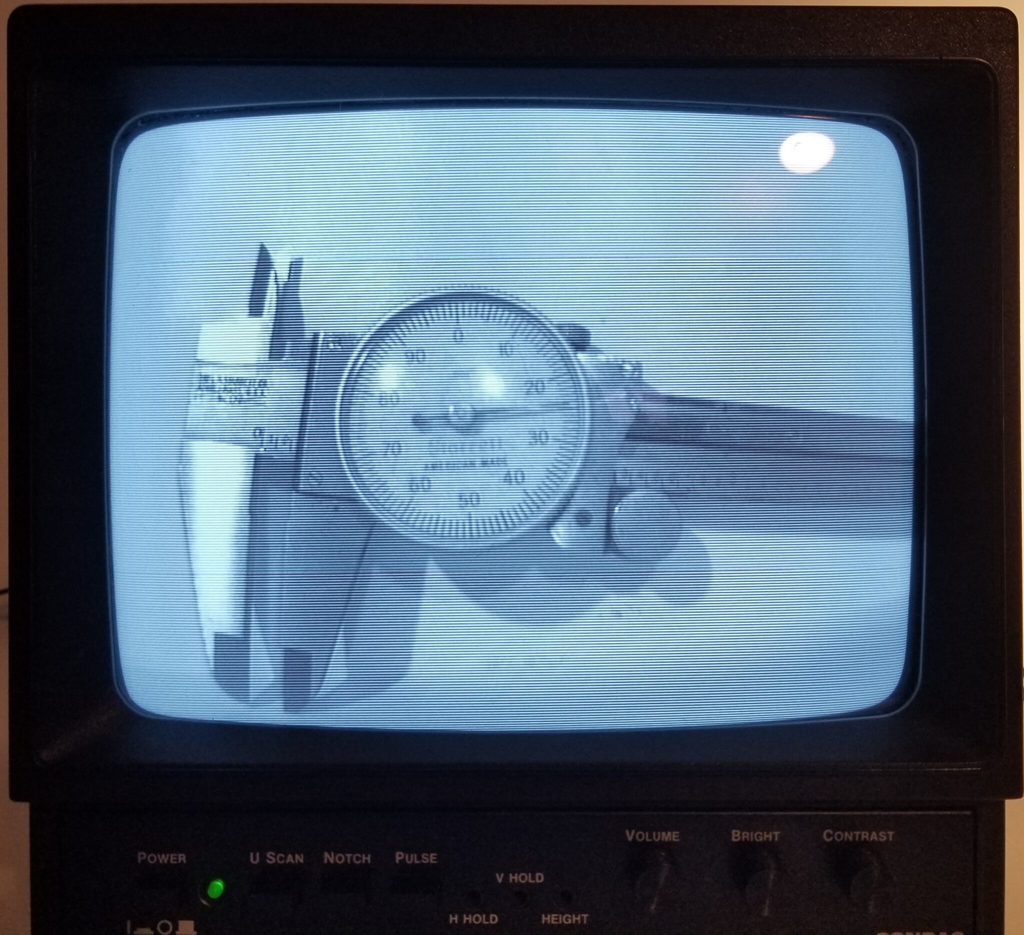 Conrac 2620C9 12" Monochrome CRT Monitor