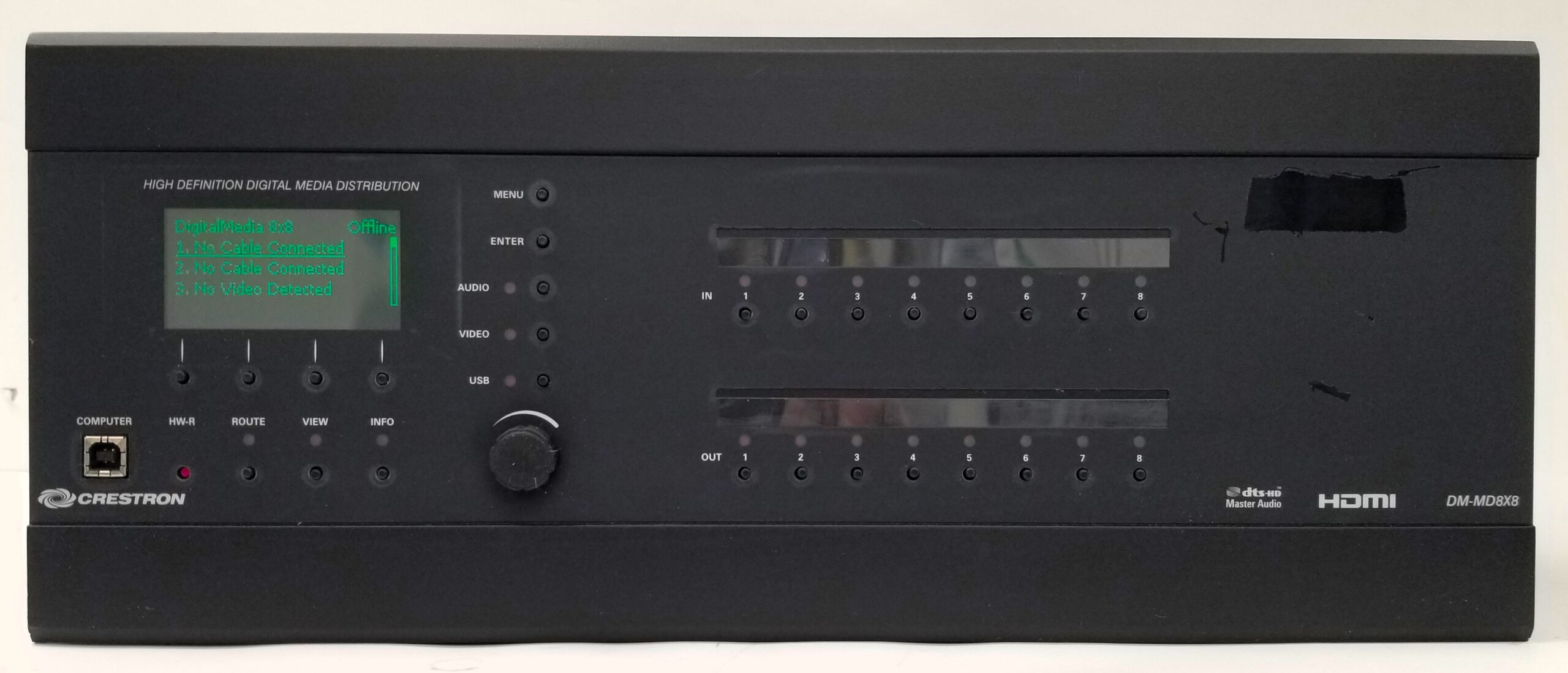 Crestron DM-MD8X8 High-Definition Digital Media Distribution Unit